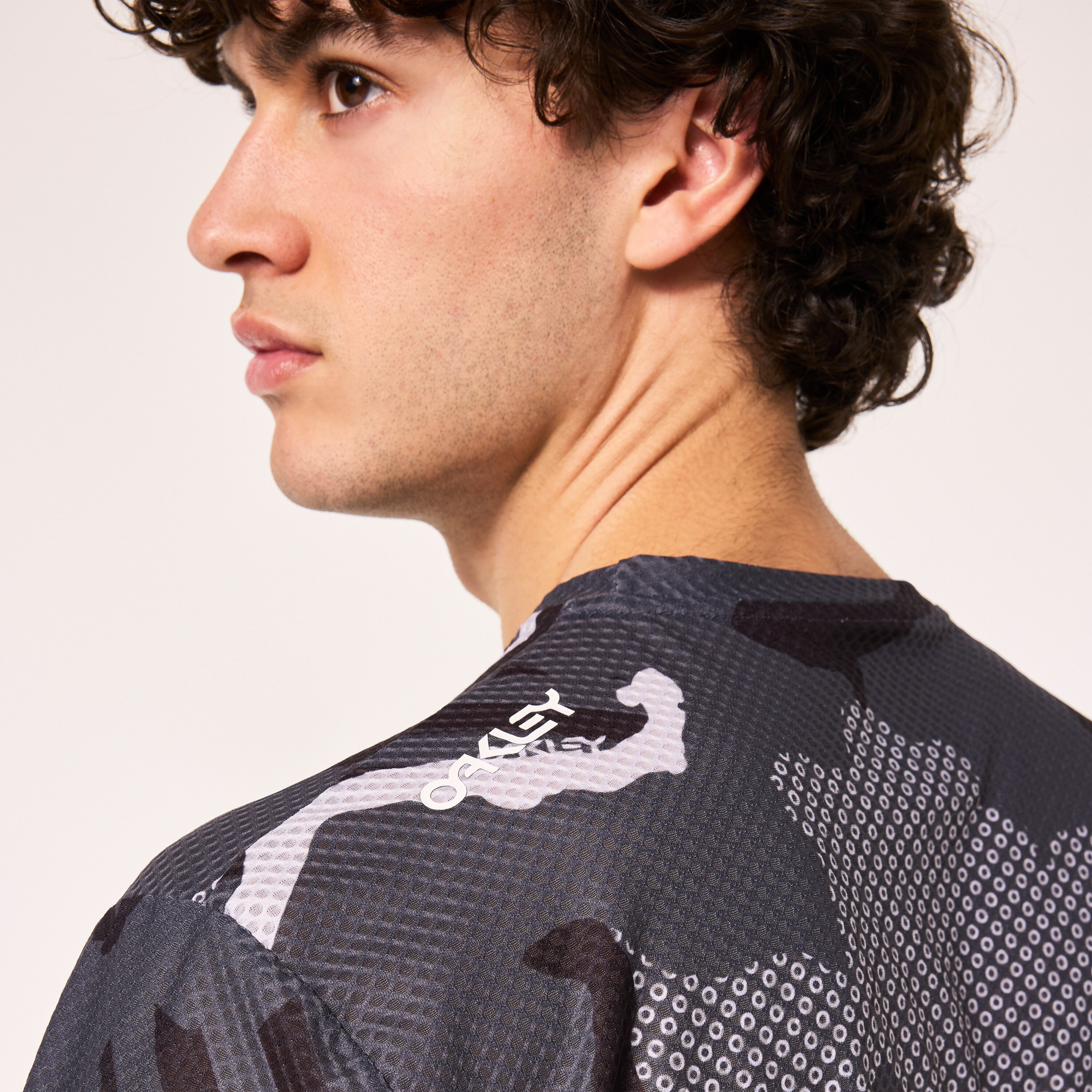 Oakley Ride Free Ss Jersey - Black Stripe/Grip Camo | Oakley® US