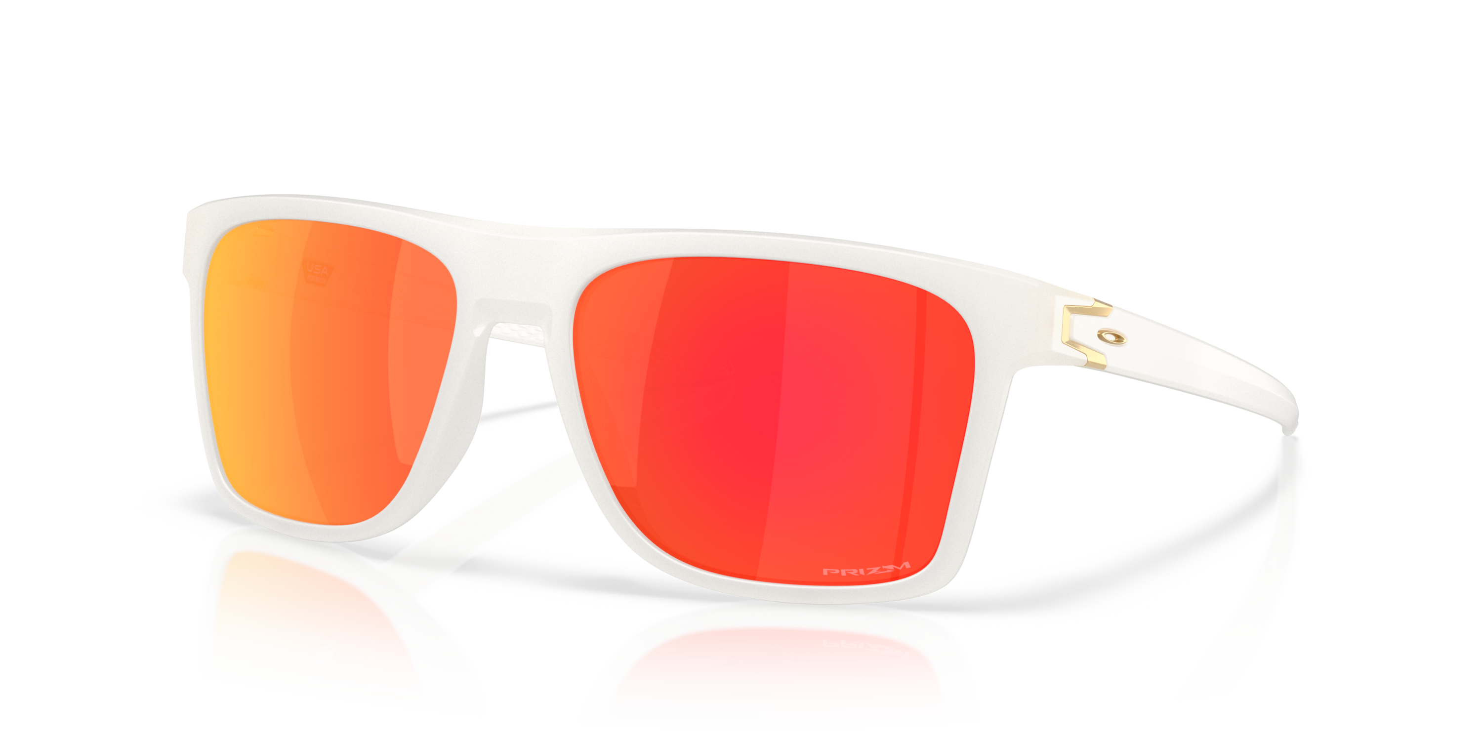 Leffingwell Prizm Ruby Lenses, Matte Vapor Frame Sunglasses | Oakley® CA