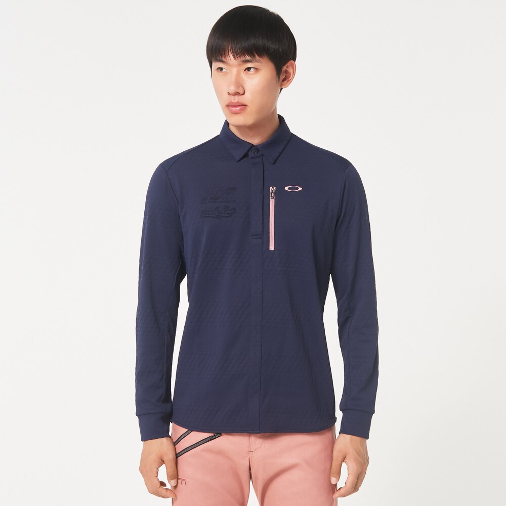 Oakley Oakley Scaly Jq Ls Shirt - Peacoat | Oakley® 日本