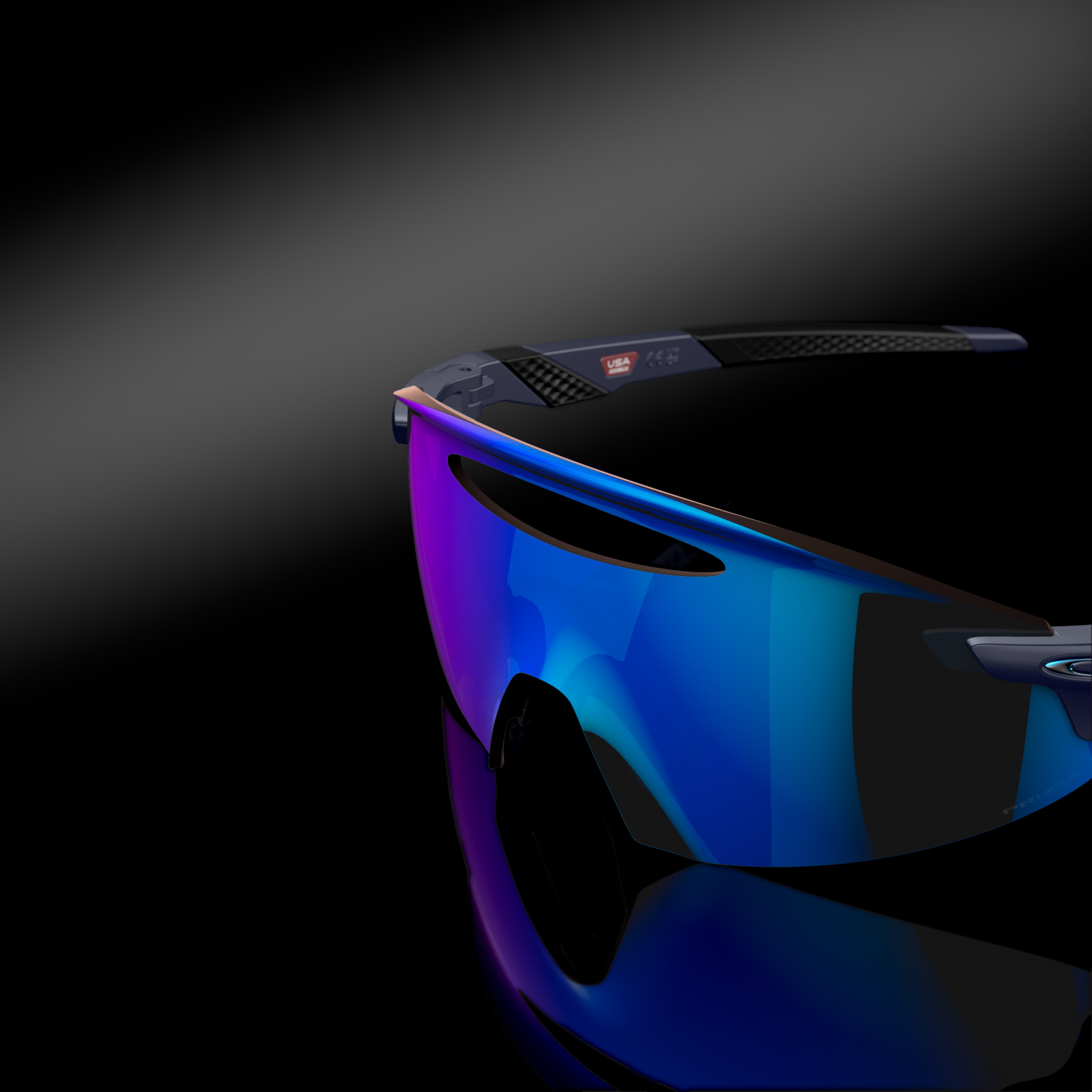 Encoder™ Ellipse Prizm Sapphire Lenses, Matte Navy Frame Sunglasses ...