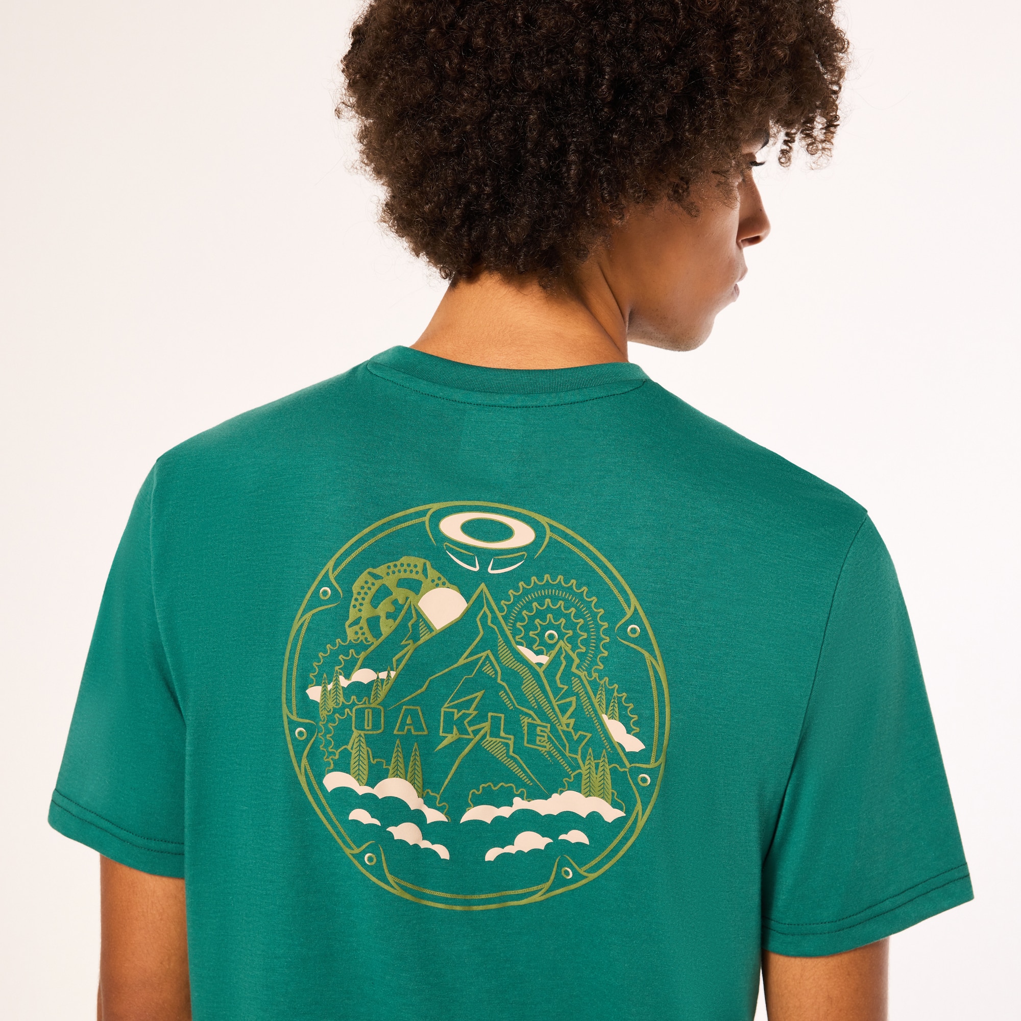 Oakley Rings Mountain Tee - Viridian | Oakley® EU