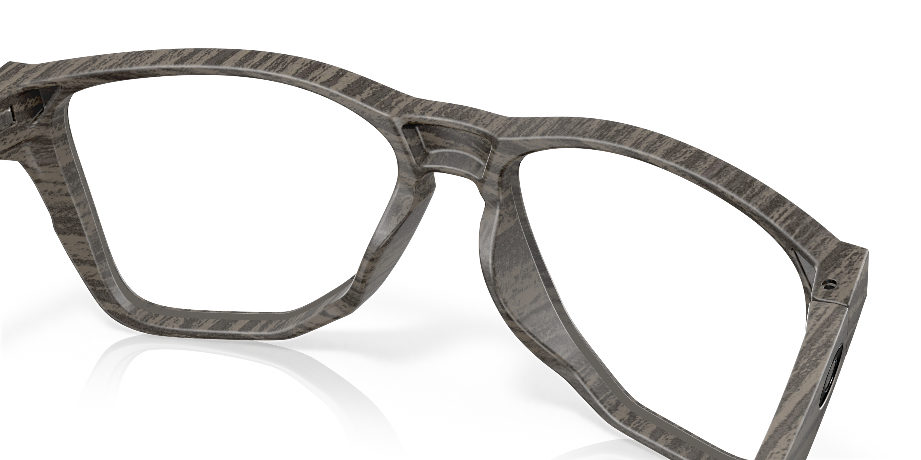 The Cut Satin Woodgrain Eyeglasses | Oakley® US