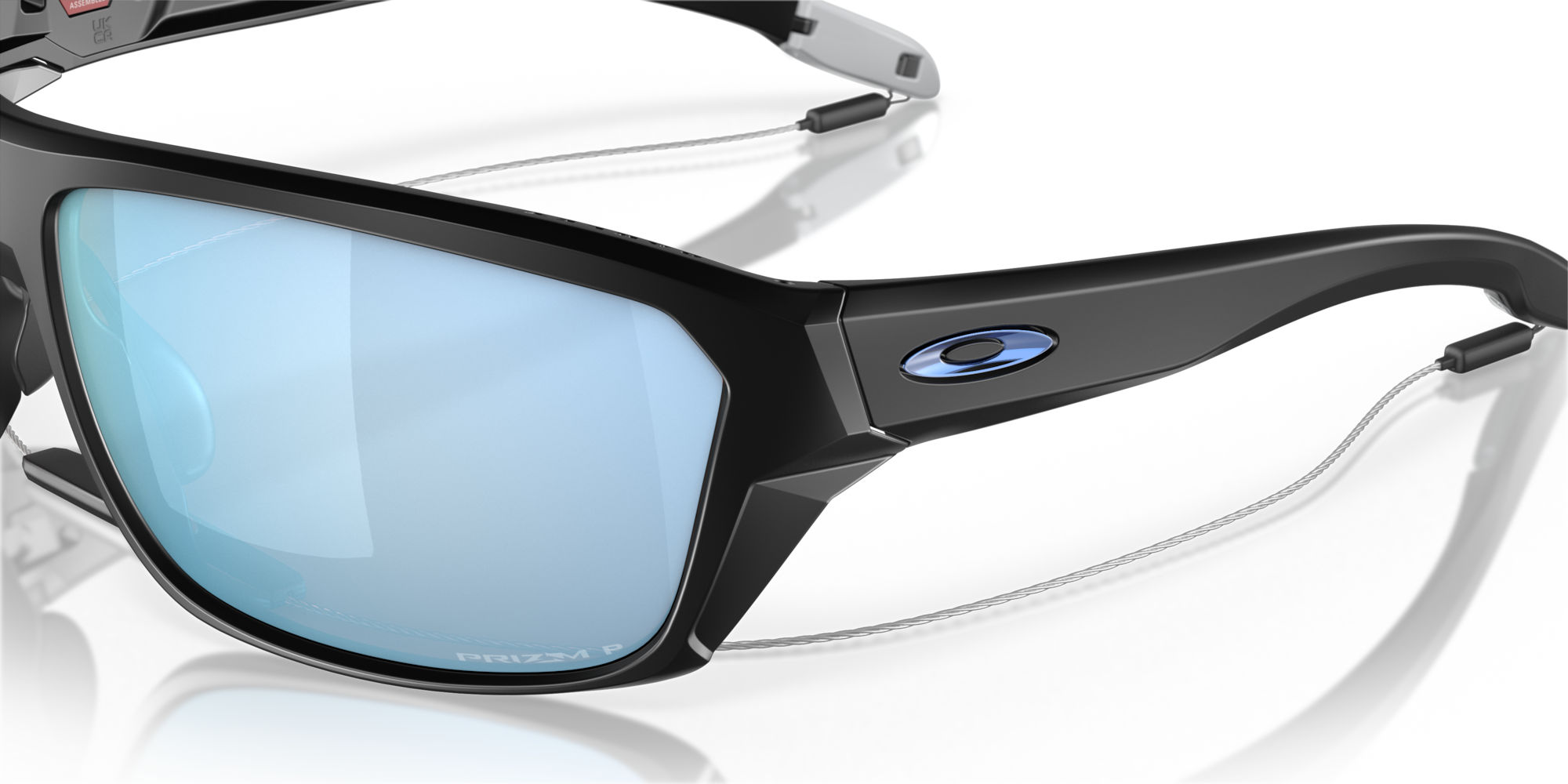 Split Shot Prizm Deep Water Polarized Lenses, Matte Black Frame ...