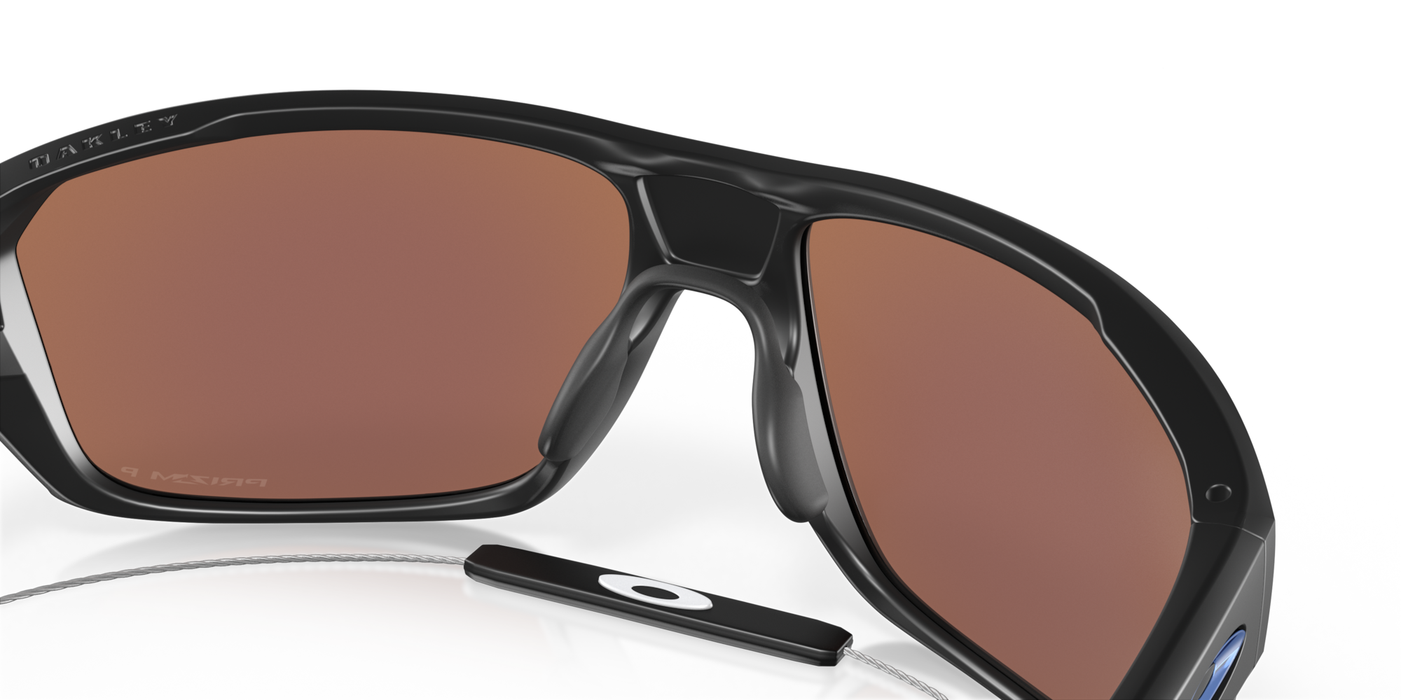 Split Shot Prizm Deep Water Polarized Lenses, Matte Black Frame ...