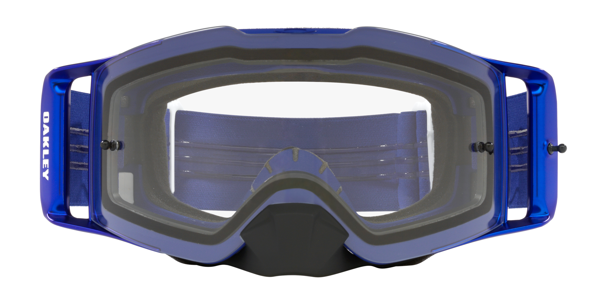 Oakley Front Line™ MX Goggles - Moto Blue - Clear - OO7087-77 | Oakley® US