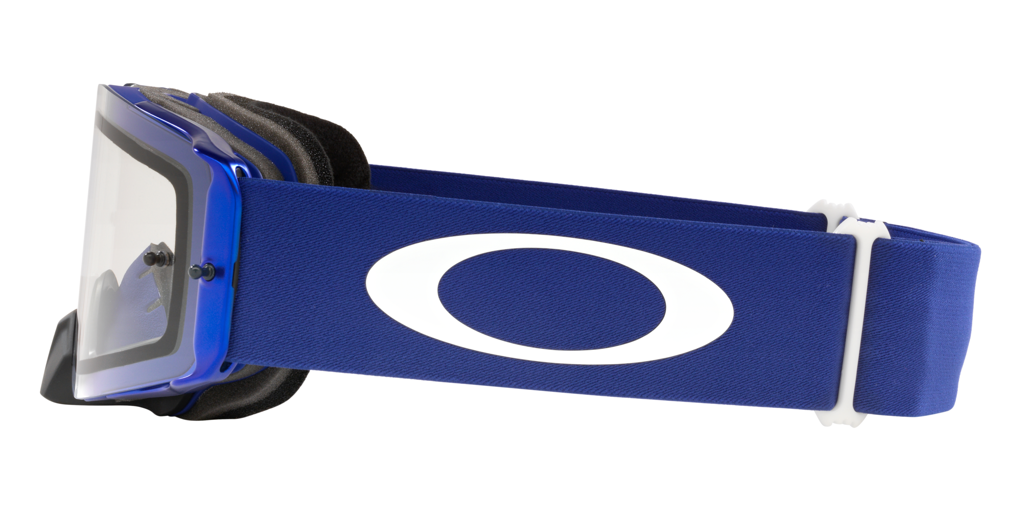 Oakley Front Line™ MX Goggles with Moto Blue Strap and Clear Lenses ...