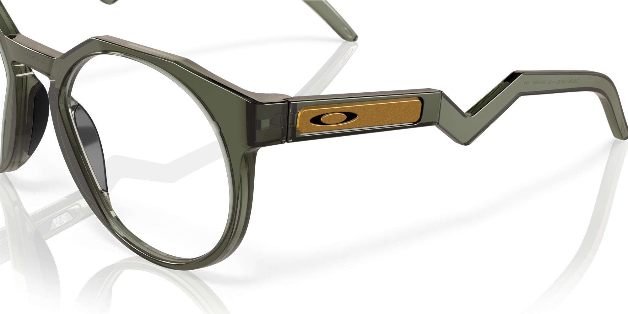 Oakley HSTN (Low Bridge Fit) Eyeglasses with Olive Ink Frame | Oakley® US