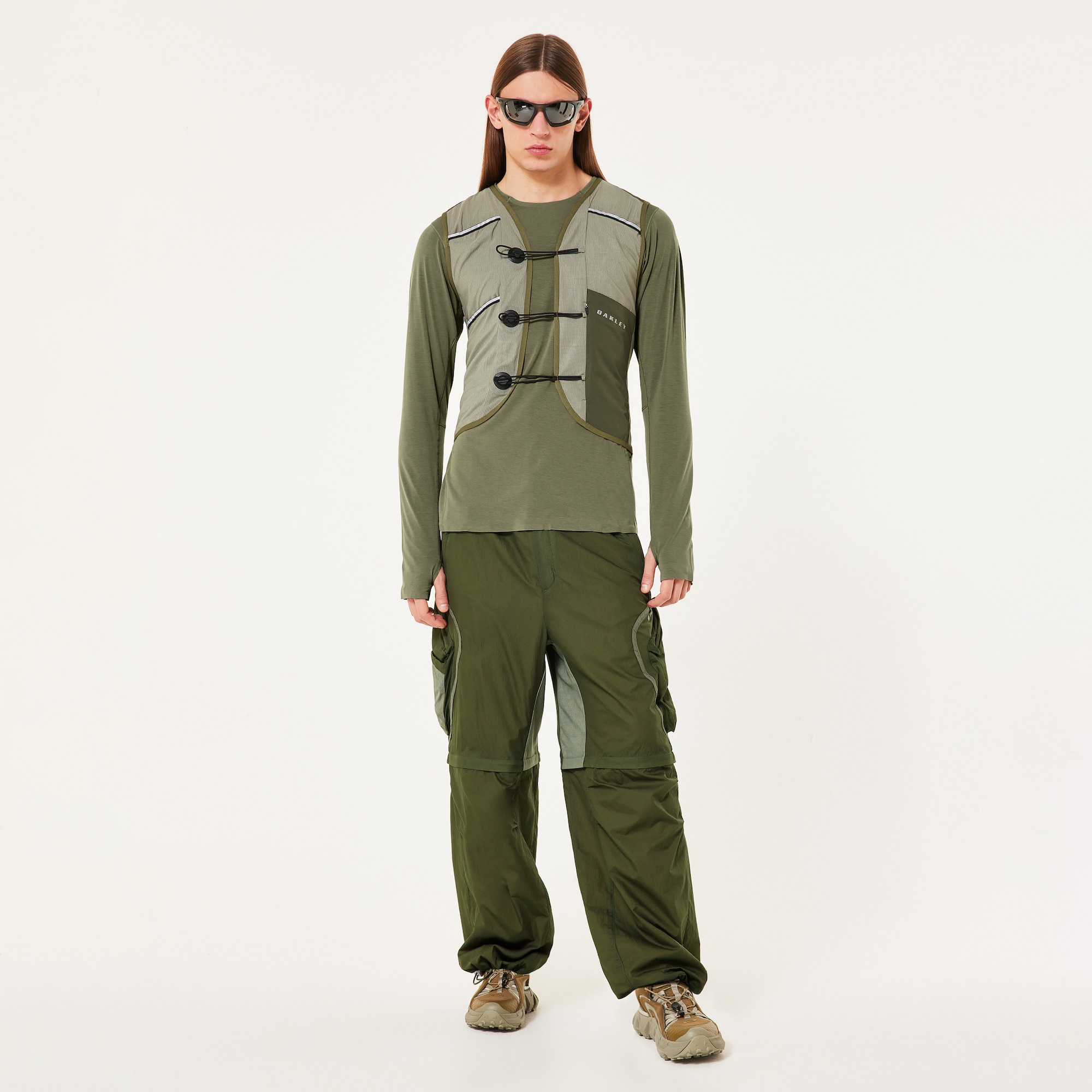 Oakley Latitude Flight Vest Poncho in Army Green | Oakley® US