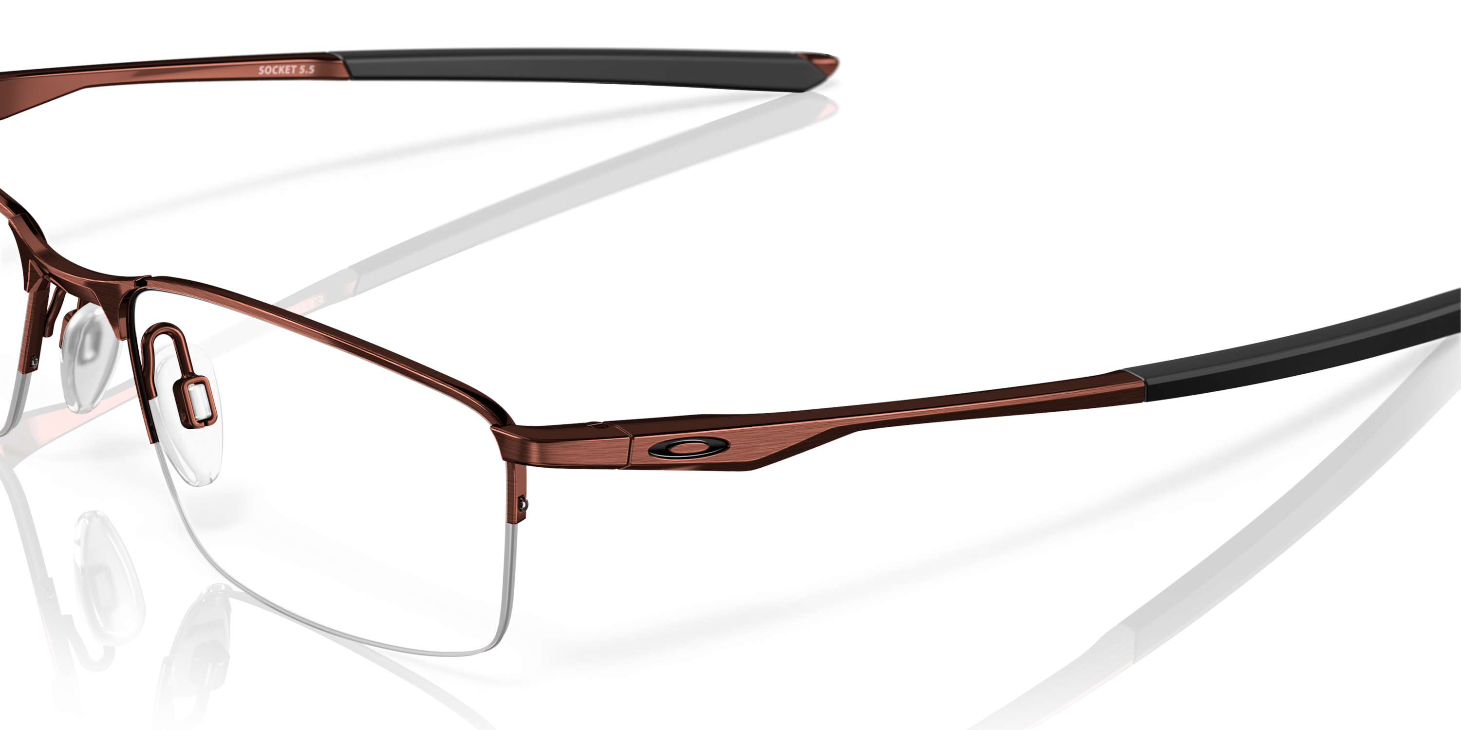 Socket 5.5 Brushed Grenache Eyeglasses | Oakley® US