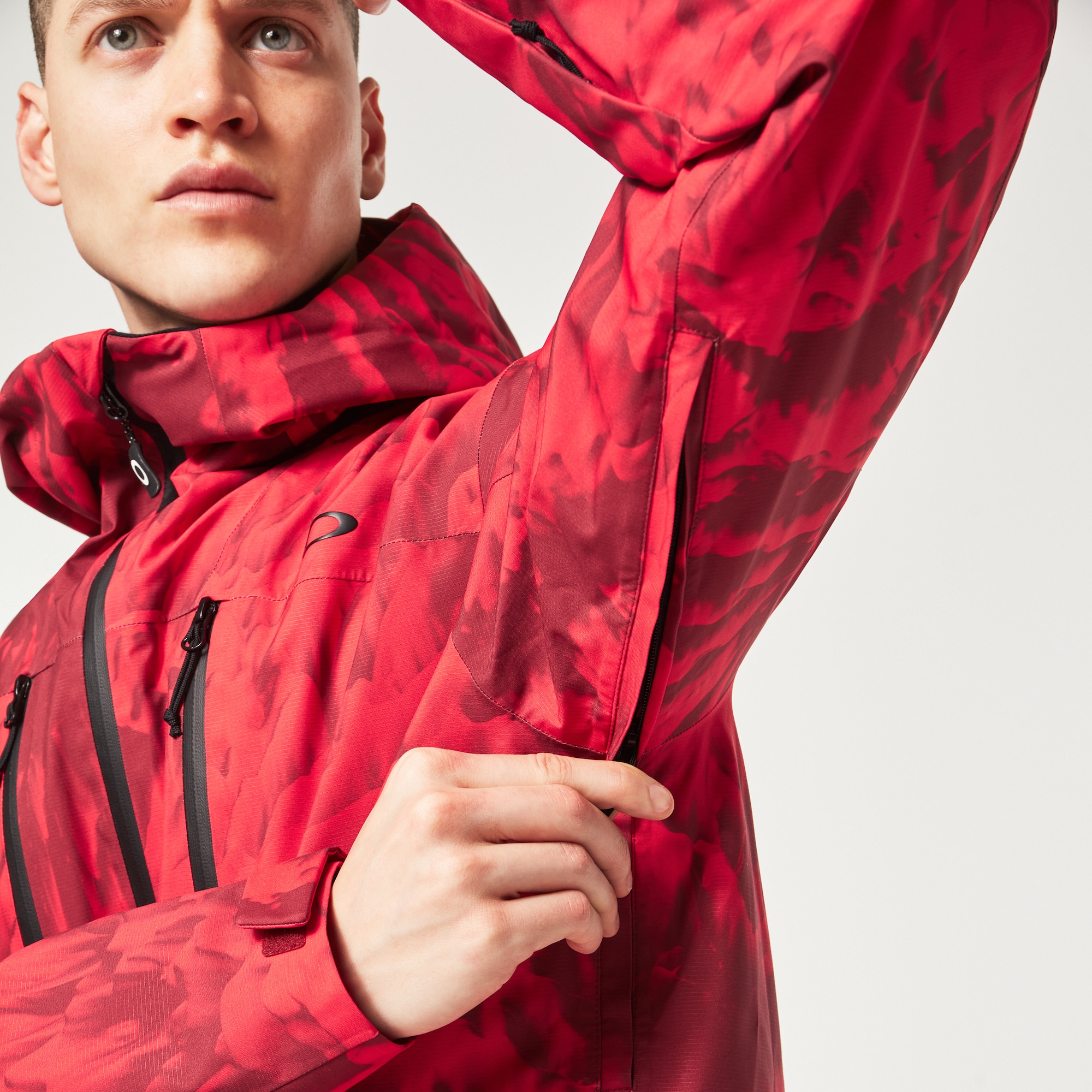 Oakley Tc Earth Shell Jacket - Red Mountain Tie Dye Pt | Oakley® US