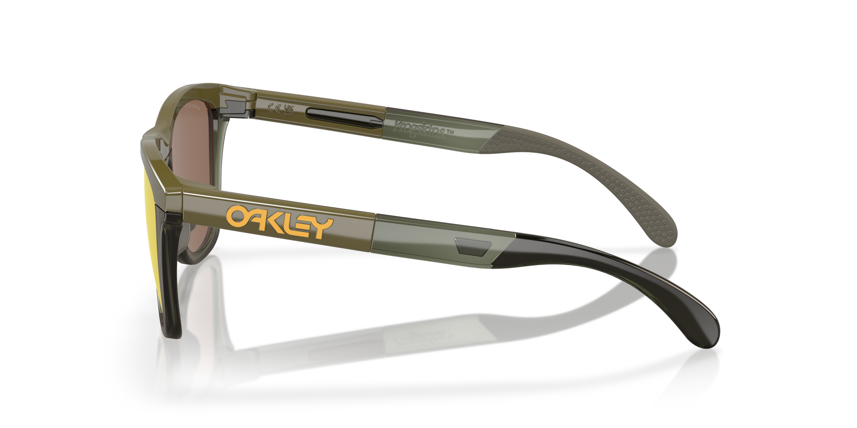Frogskins™ Range Prizm 24K Polarized Lenses, Dark Brush Frame ...