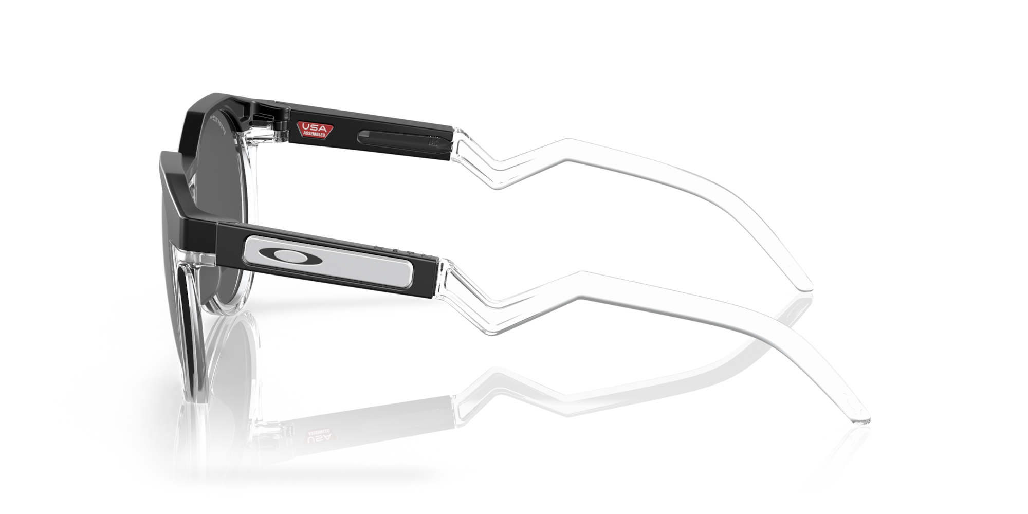 HSTN (Low Bridge Fit) Prizm Black Polarized Lenses, Matte Black Frame Sunglasses | Oakley® US