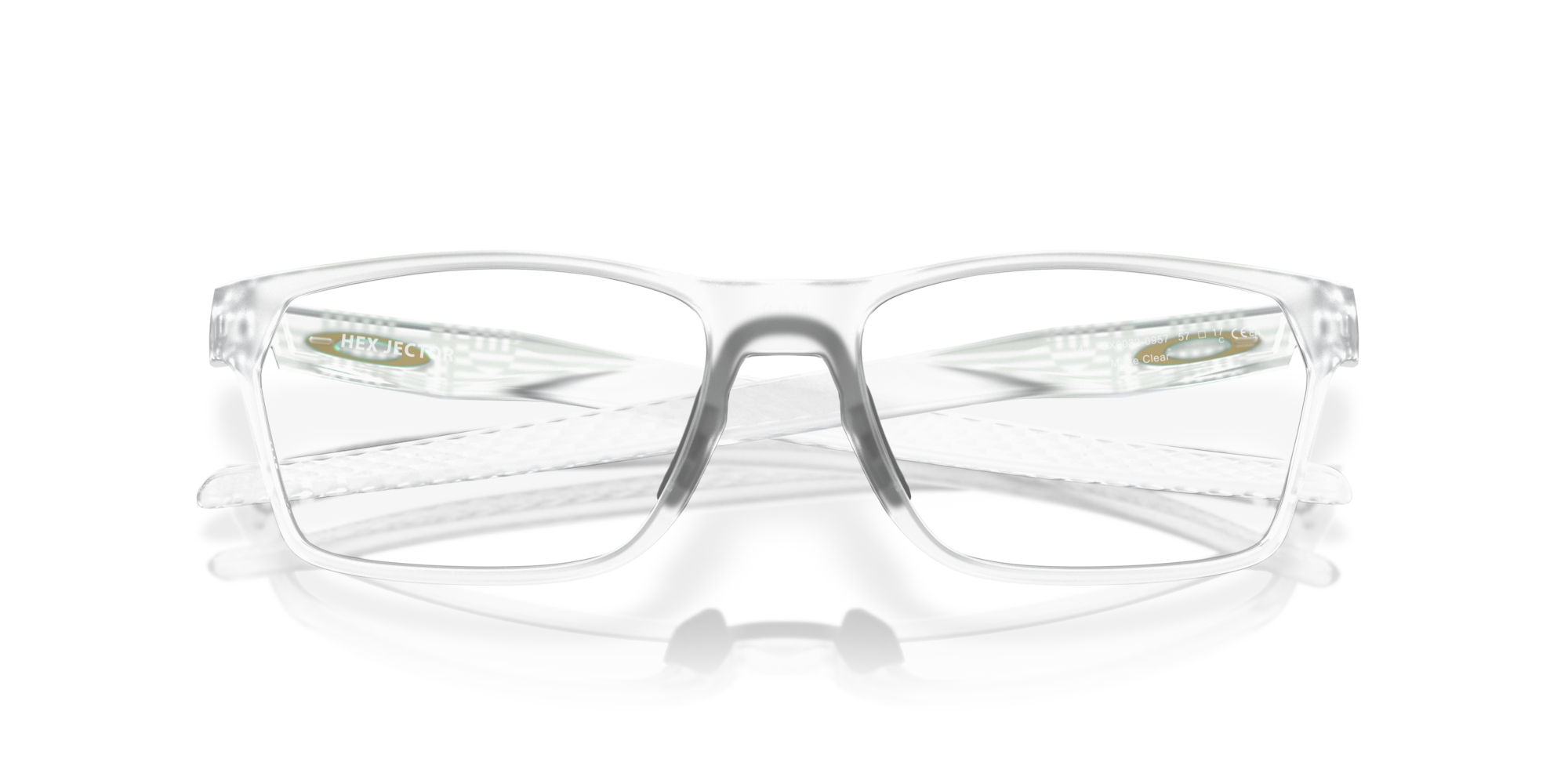 Hex Jector Matte Clear Eyeglasses | Oakley® US