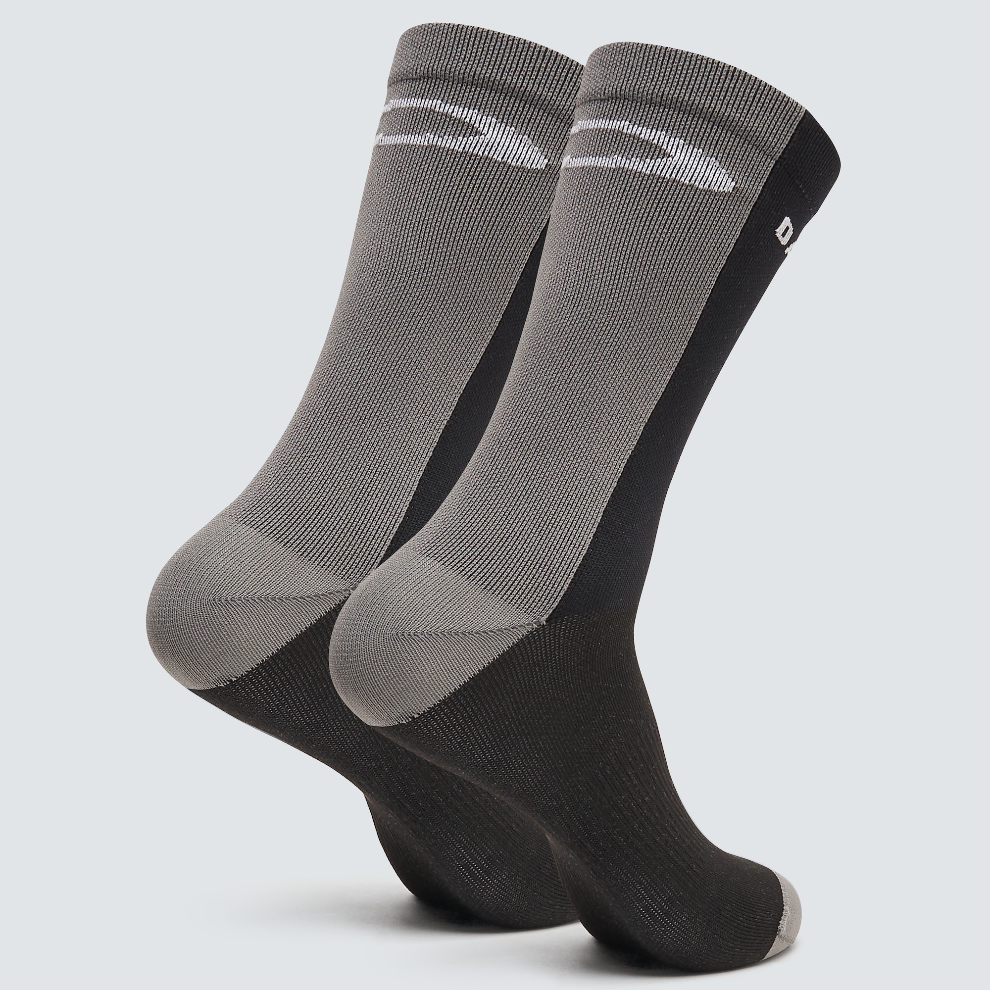 Oakley Icon Road Short Socks in Black/Grey | Oakley® US