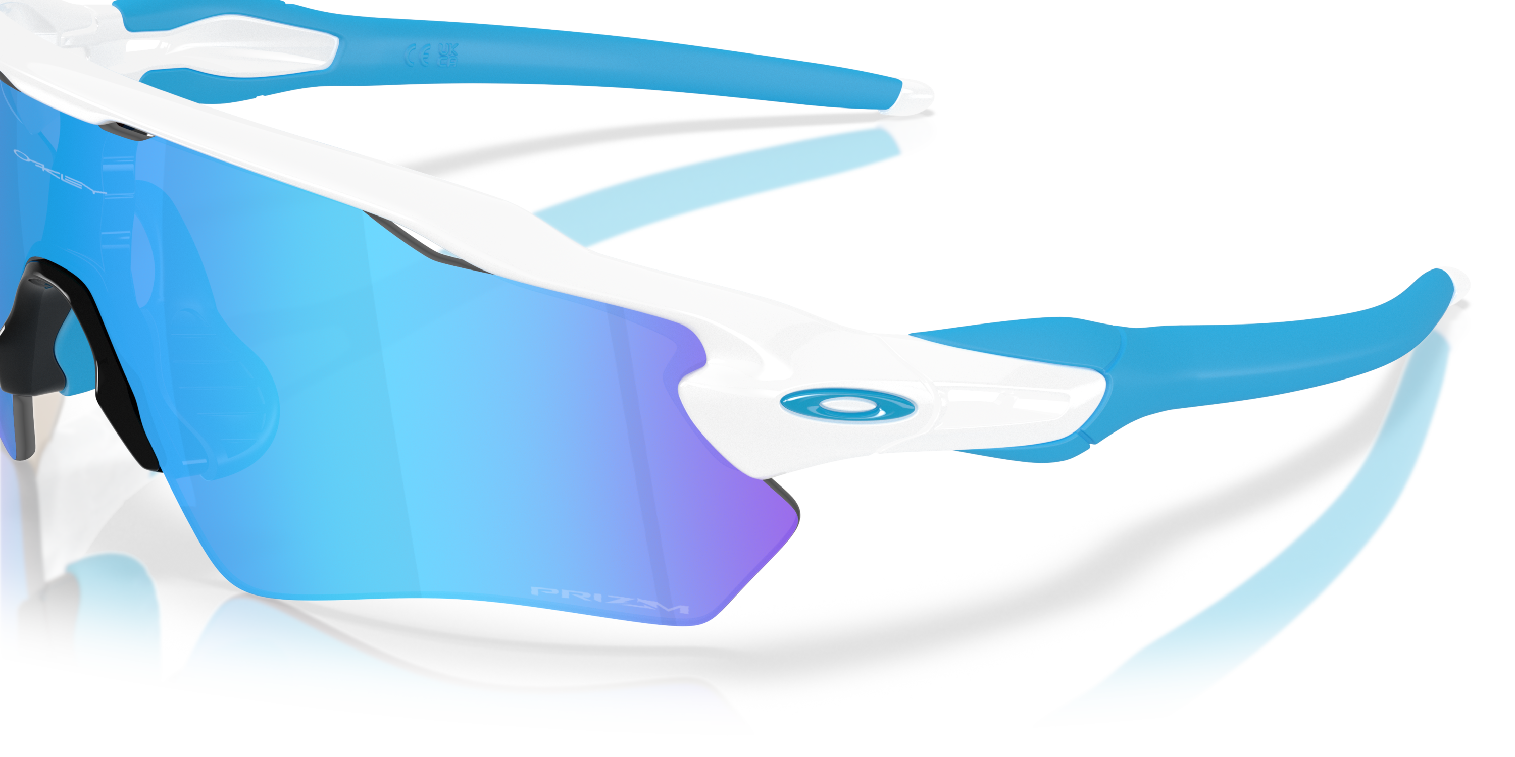 Oakley Radar® EV S Path Sunglasses with Polished White Frame and Prizm ...
