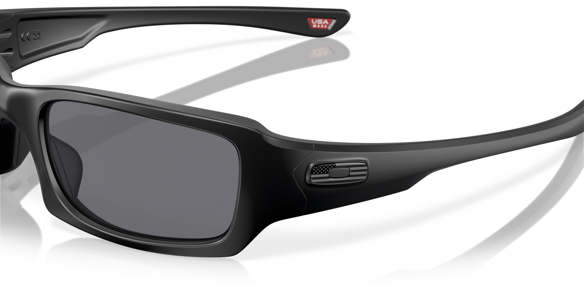 Standard Issue Fives Squared® USA Flag Collection Grey Lenses, Matte ...