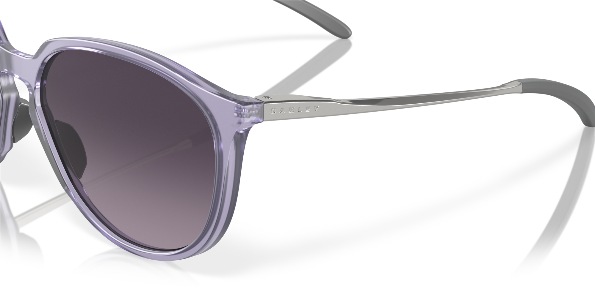 Oakley Sielo Sunglasses with Matte Lilac Frame and Prizm Grey Gradient ...