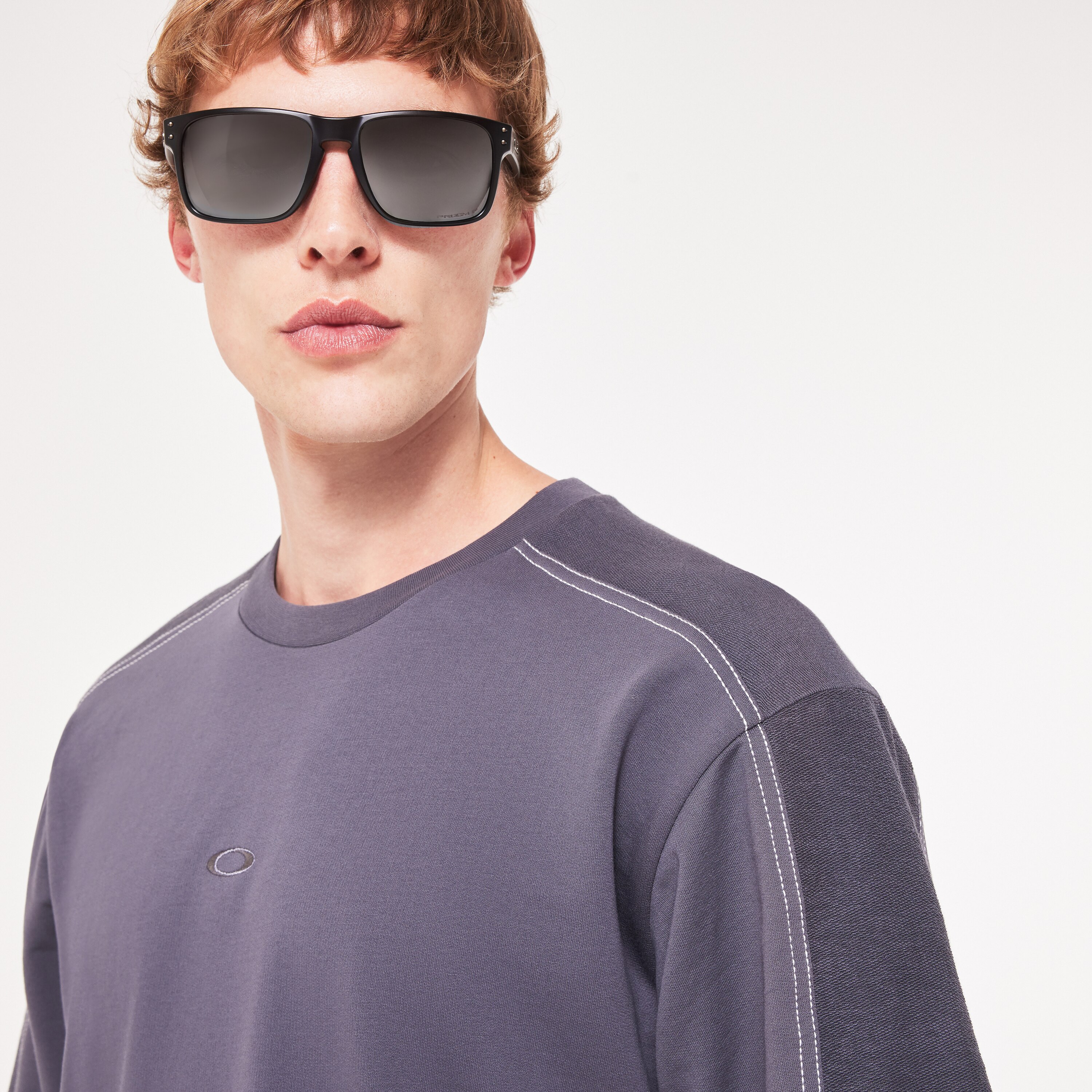 Oakley Dual French Terry Tee - Uniform Gray | Oakley® US