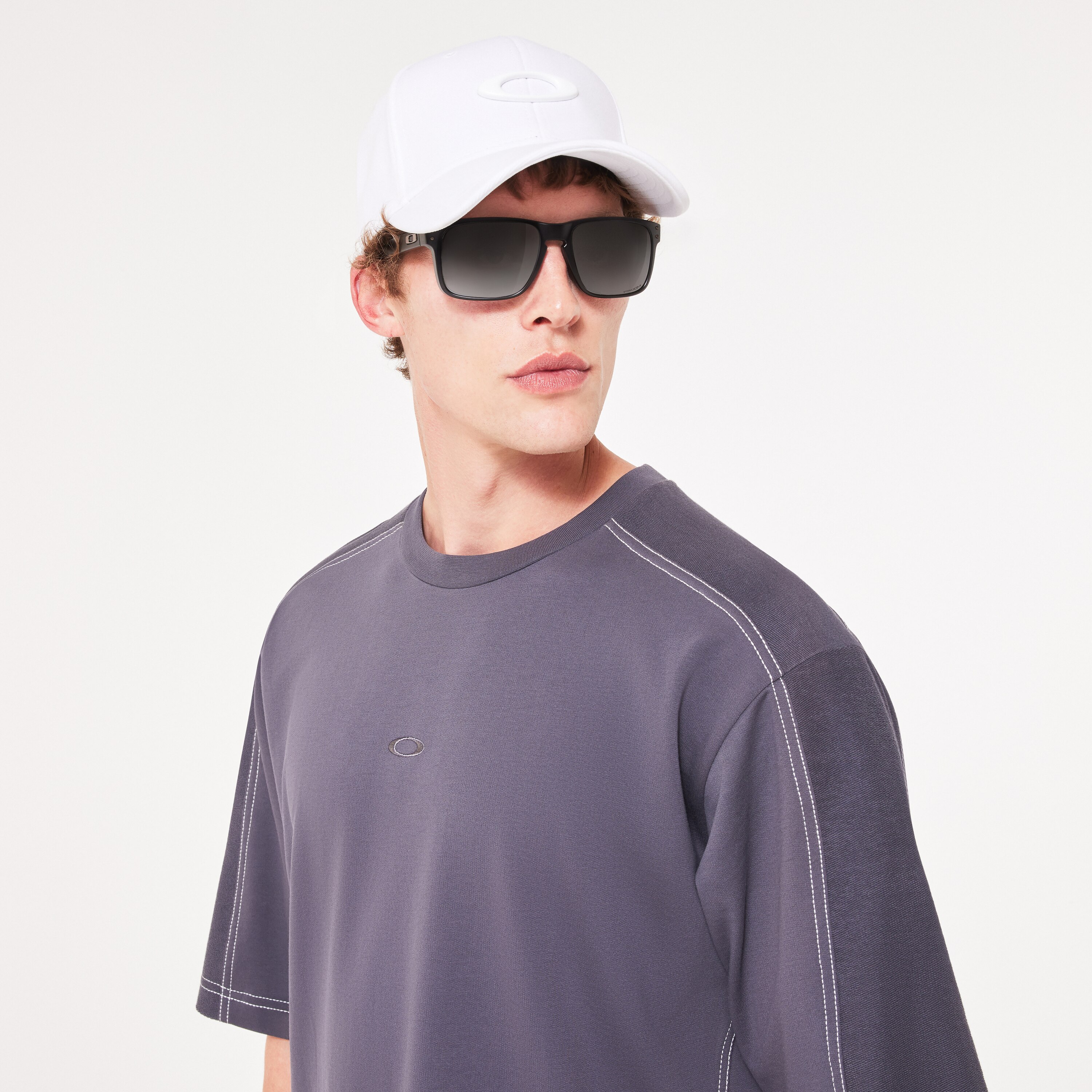 Oakley Dual French Terry Tee - Uniform Gray | Oakley® US