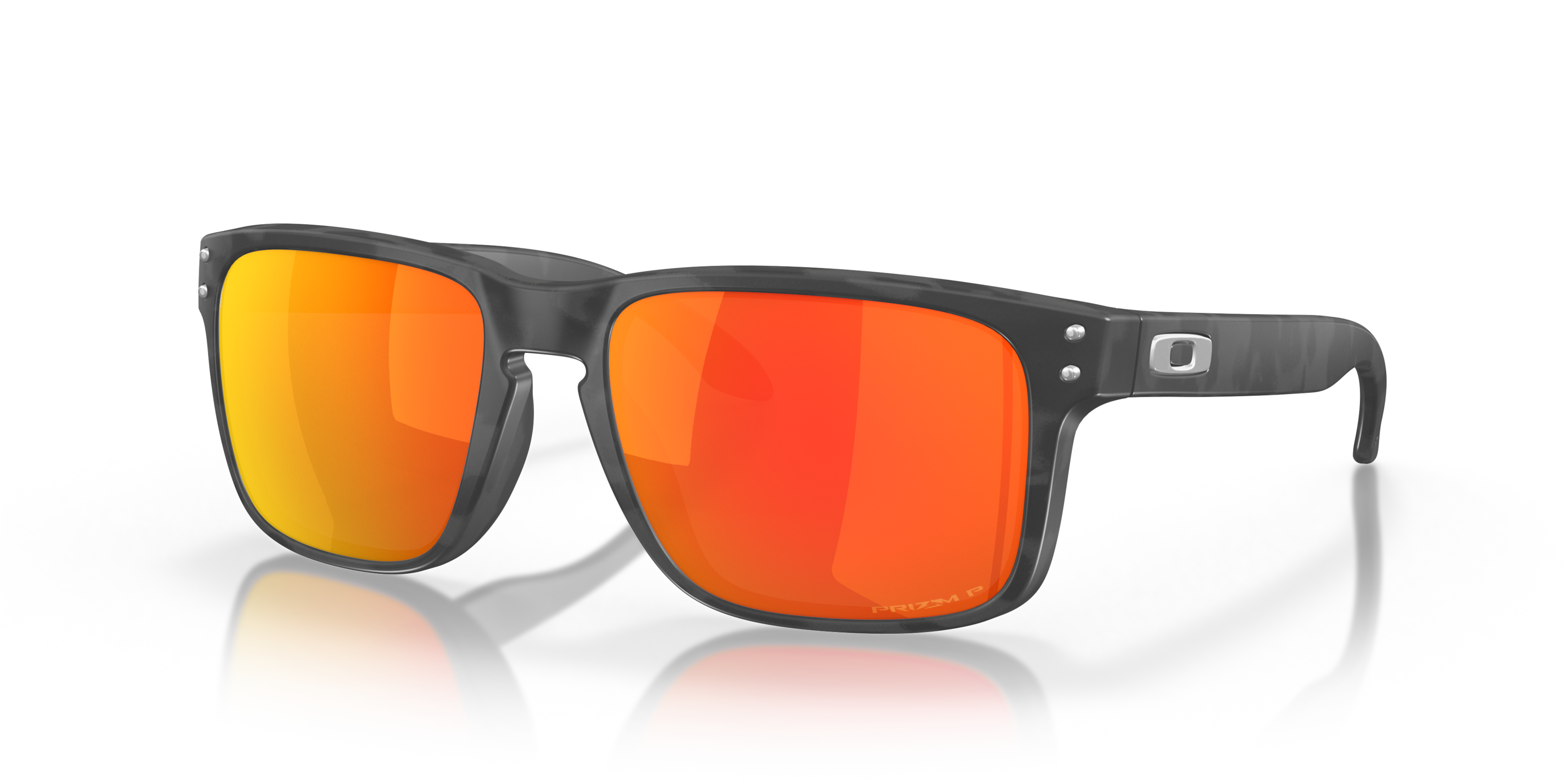Holbrook™ (Low Bridge Fit) Prizm Ruby Polarized Lenses, Matte Black ...