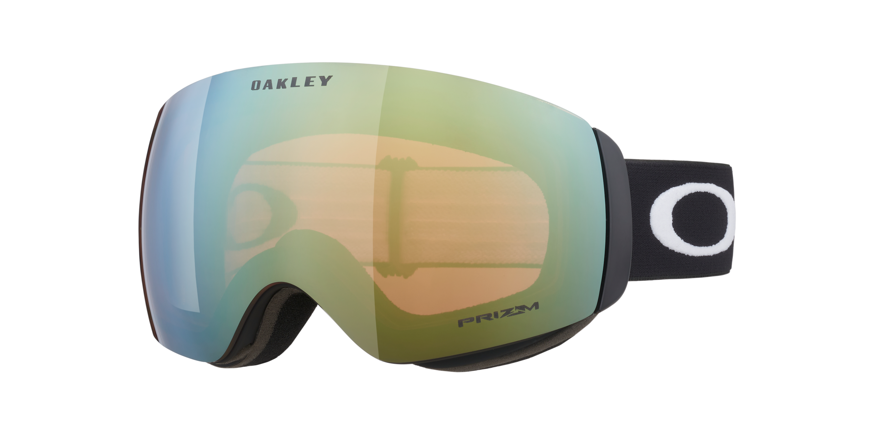 Oakley Flight Deck™ M Snow Goggles - Matte Black - Prizm Sage Gold ...