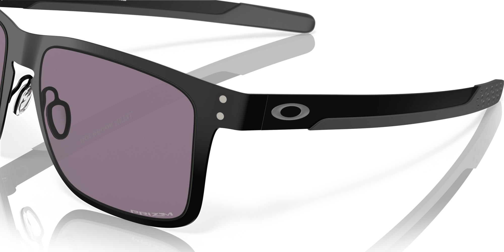 Holbrook™ Metal Prizm Grey Lenses, Matte Black Frame Sunglasses ...
