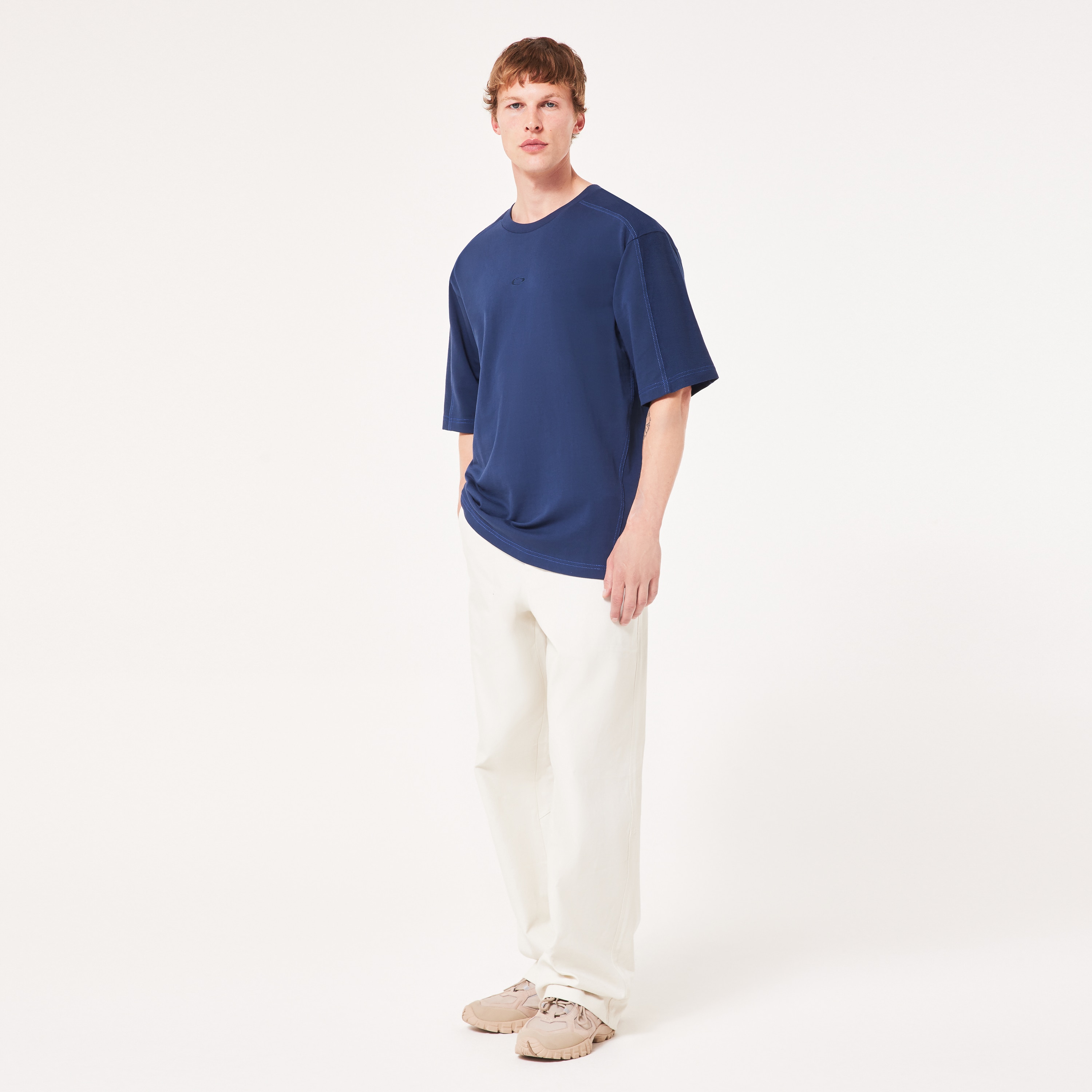 Oakley Dual French Terry Tee - Team Navy | Oakley® US