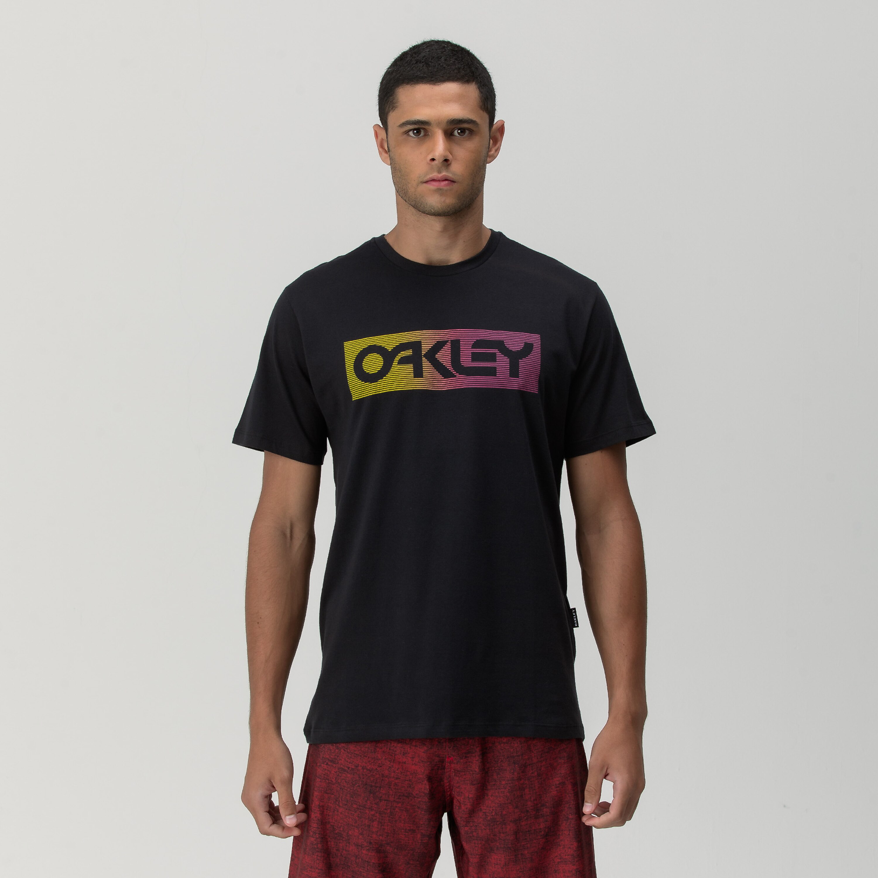 Oakley B1B Lines Graphic Tee em Blackout | Oakley® BR