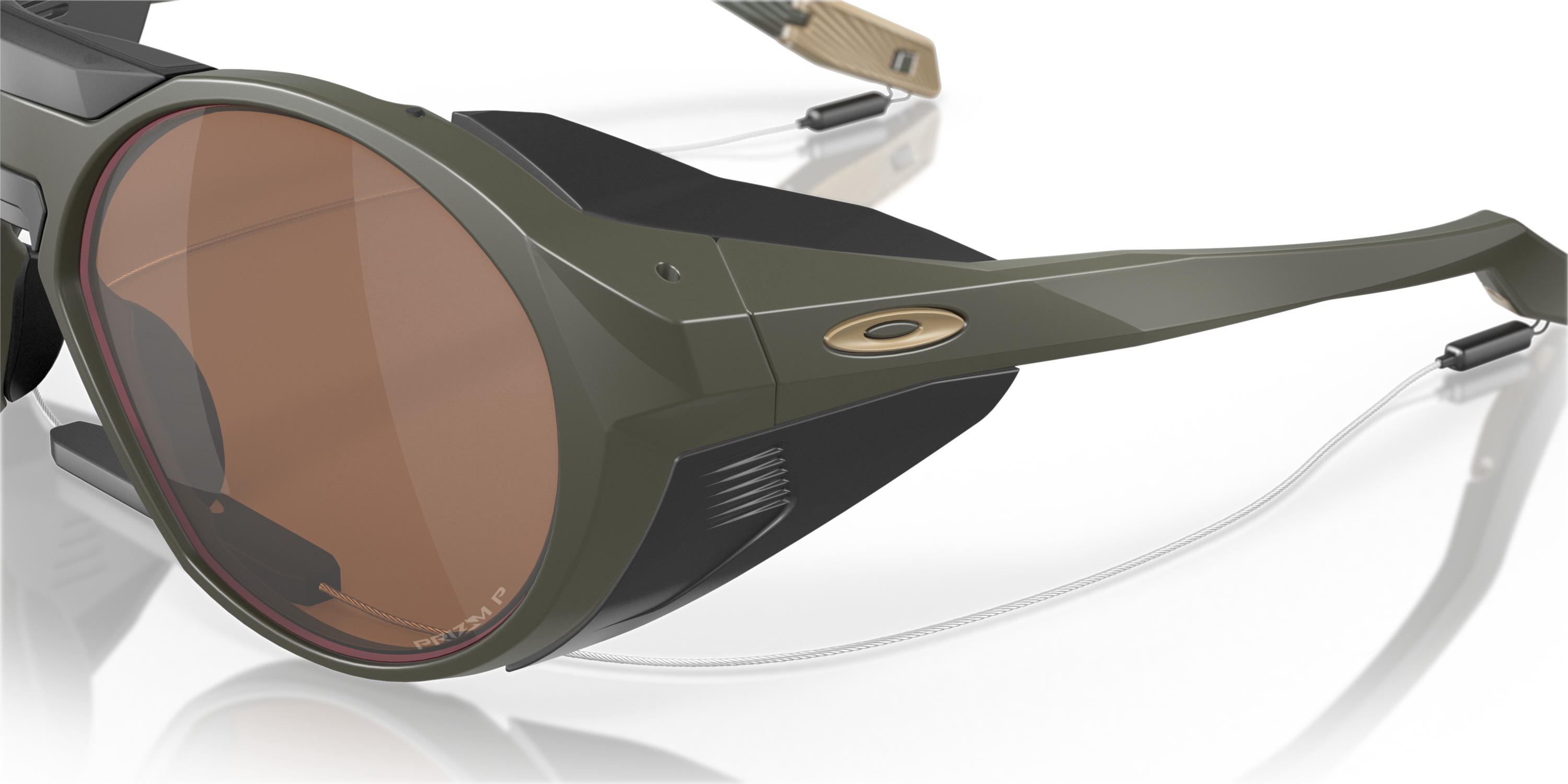 Oakley Clifden Sunglasses with Matte Olive Frame and Prizm Tungsten ...