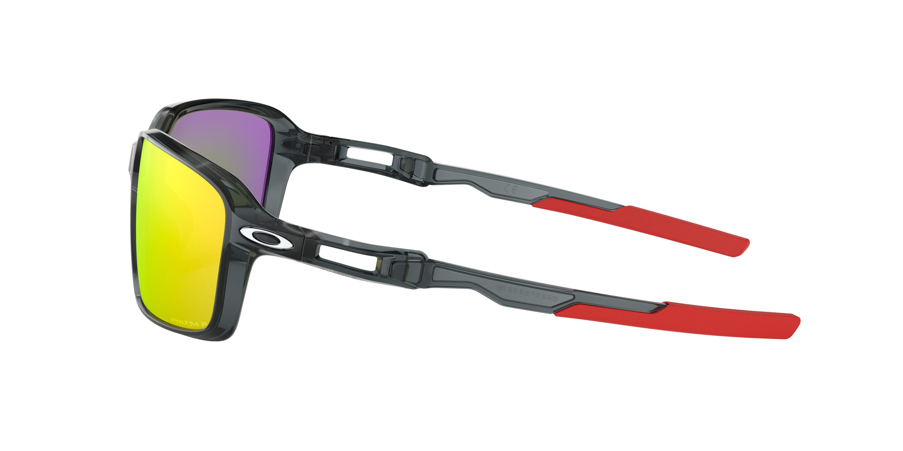 Siphon Prizm Ruby Polarized Lenses, Crystal Black Frame Sunglasses ...