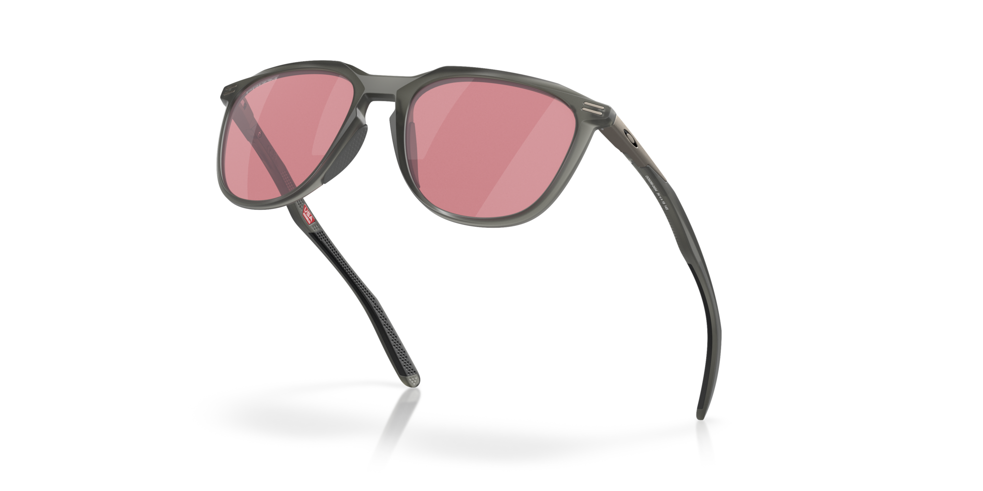 Thurso Prizm Dark Golf Lenses Matte Grey Smoke Frame Sunglasses