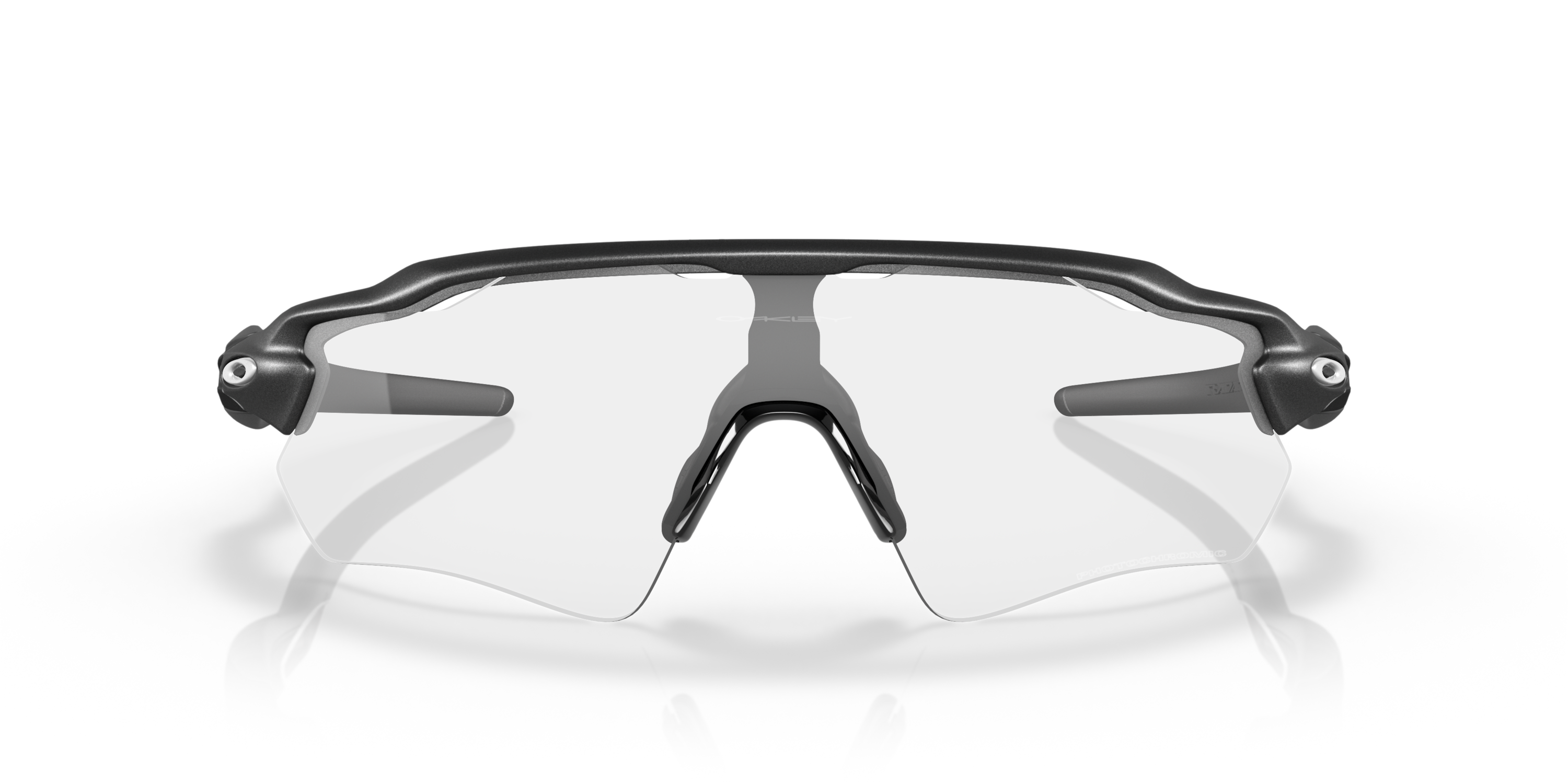 Oakley Radar® EV Path® Sunglasses with Steel Frame and Clear to Black ...