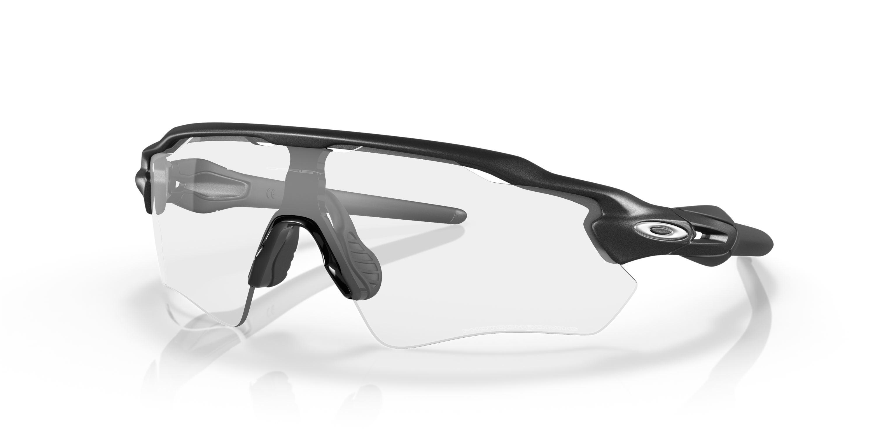 Radar® EV Path® Clear to Black Iridium Photochromic Lenses, Steel Frame ...