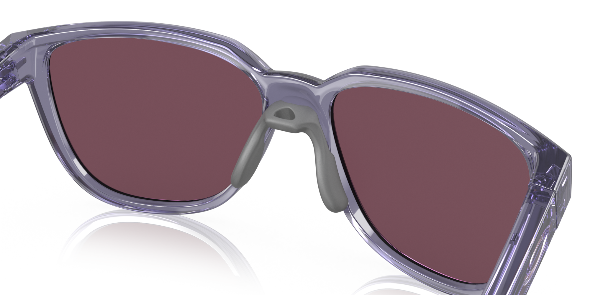 Oakley Actuator Sunglasses with Transparent Lilac Frame and Prizm Road ...