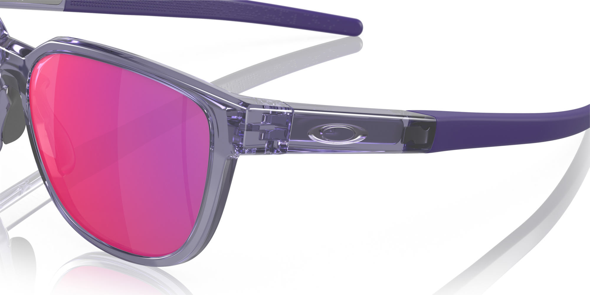 Oakley Actuator Sunglasses with Transparent Lilac Frame and Prizm Road ...