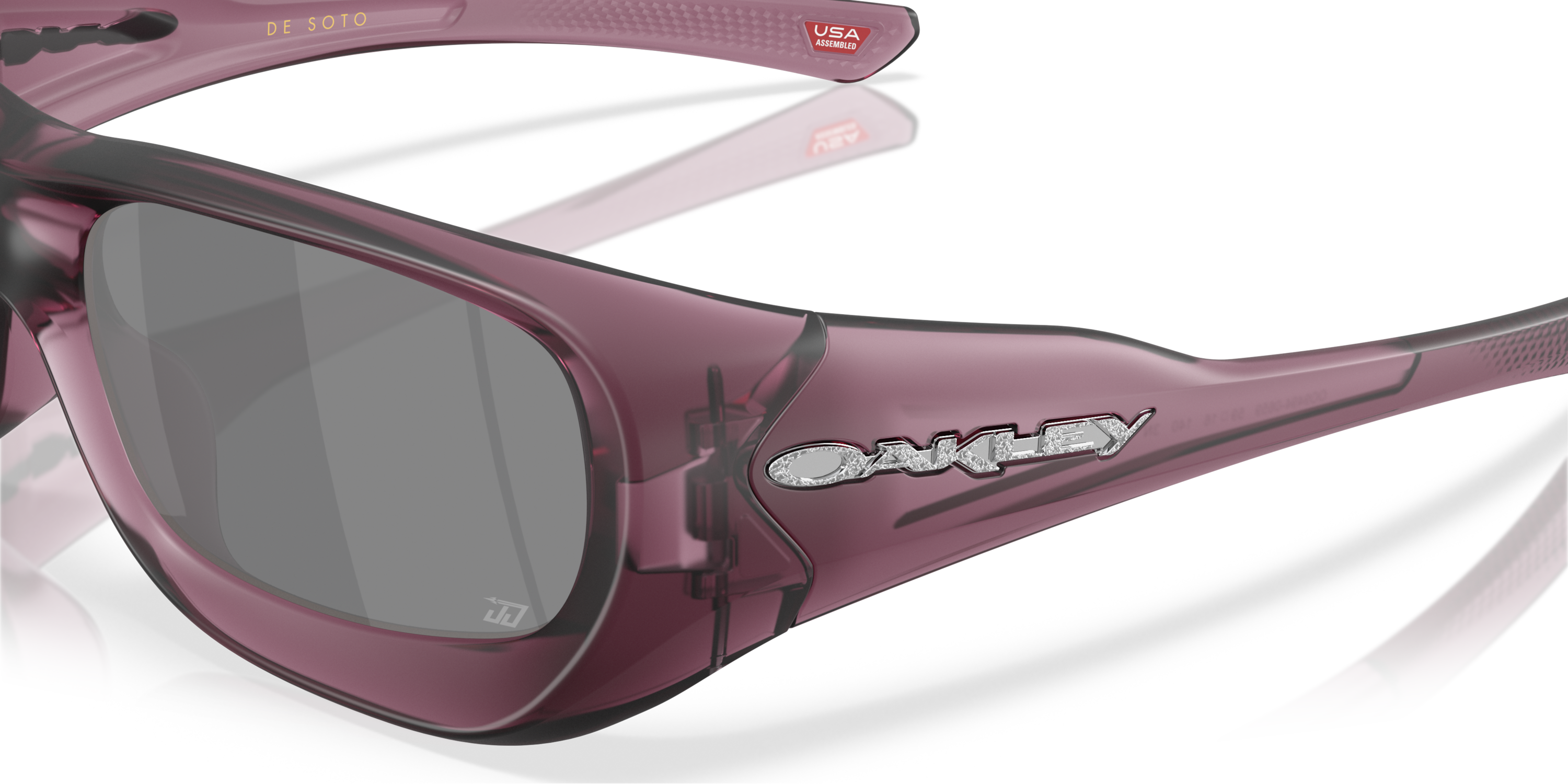 Justin Jefferson Signature Series De Soto Lenses, Matte Transparent ...