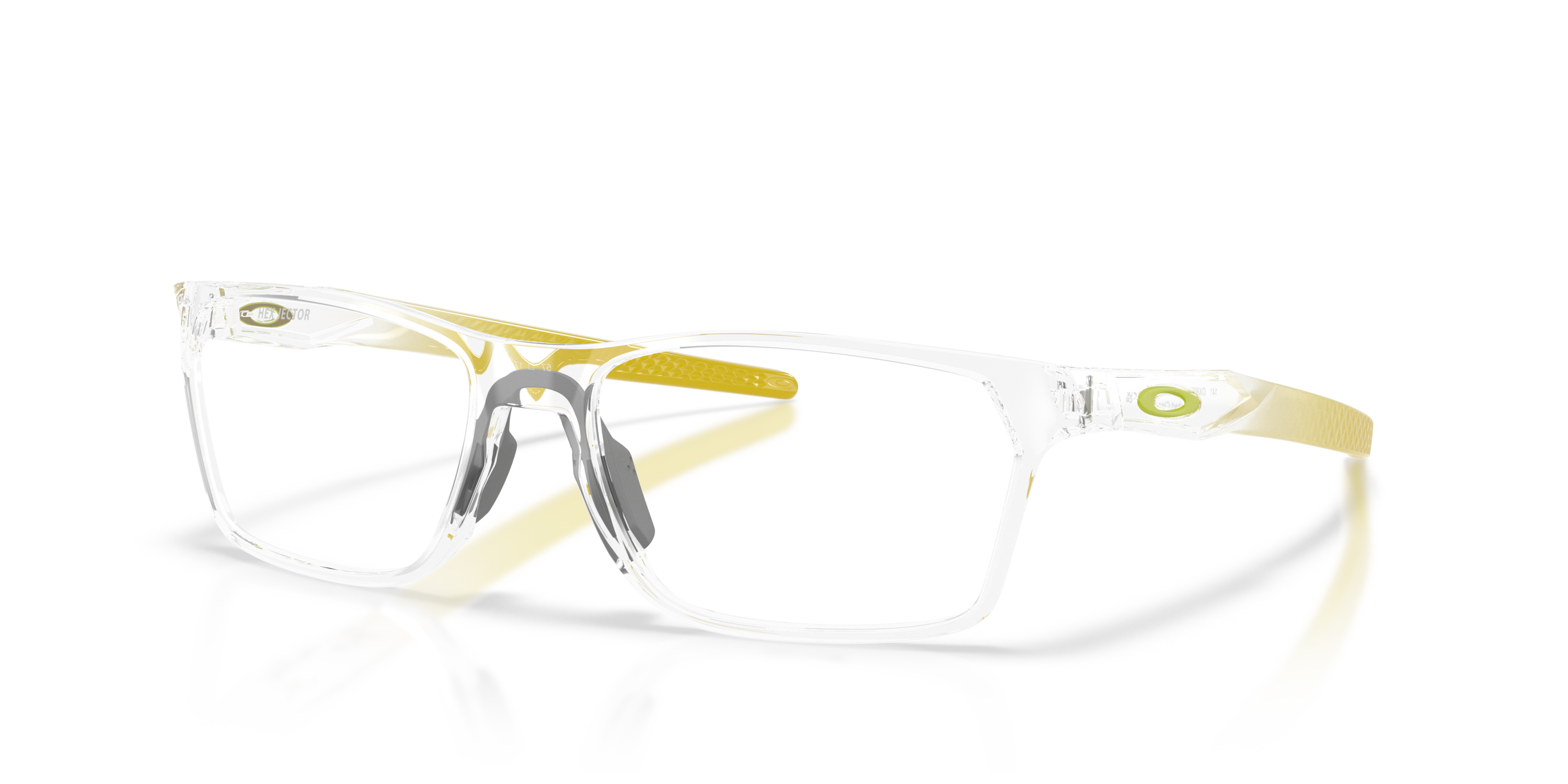 Hex Jector Limitless Collection Polished Clear Eyeglasses | Oakley® GB
