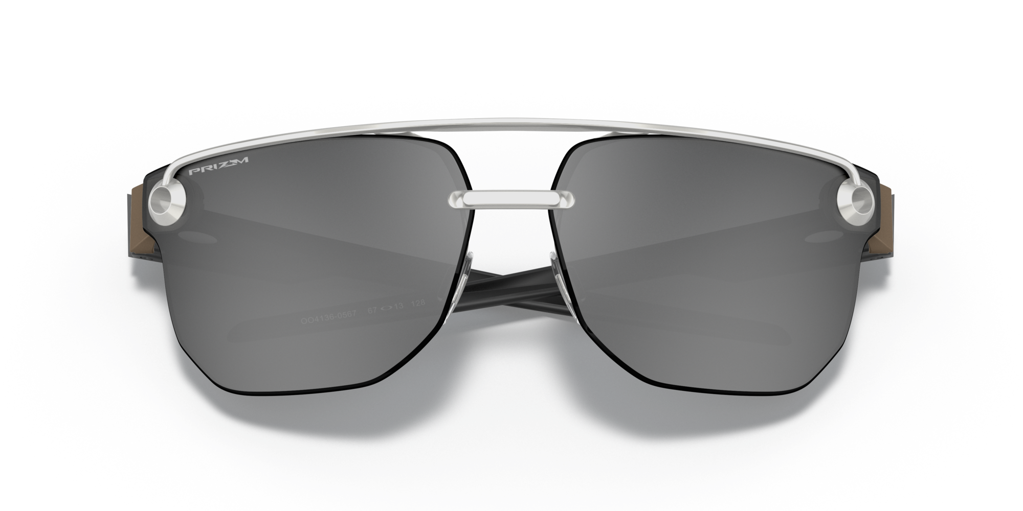 Chrystl™ Prizm Black Lenses, Satin Chrome Frame Sunglasses | Oakley® US