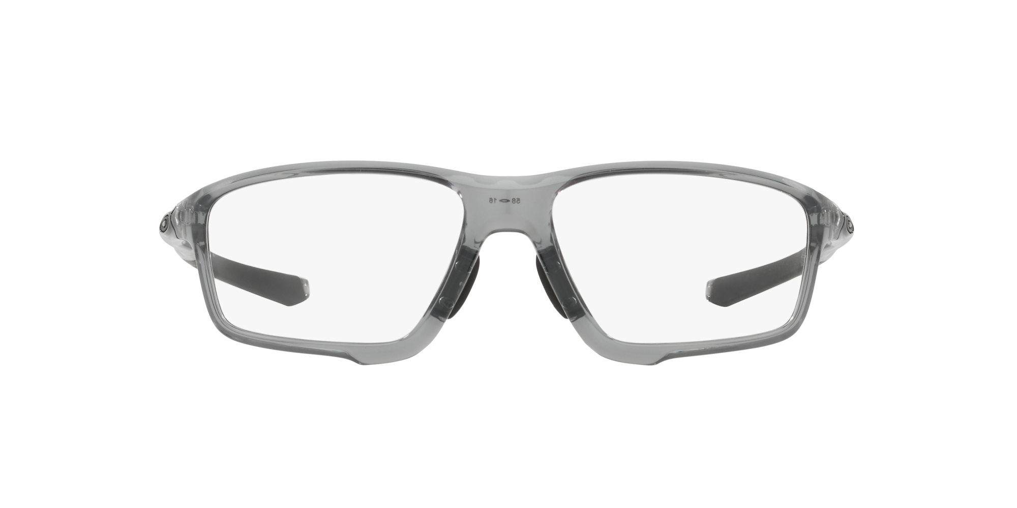 Crosslink® Zero (Low Bridge Fit) Polished Grey Shadow Eyeglasses ...