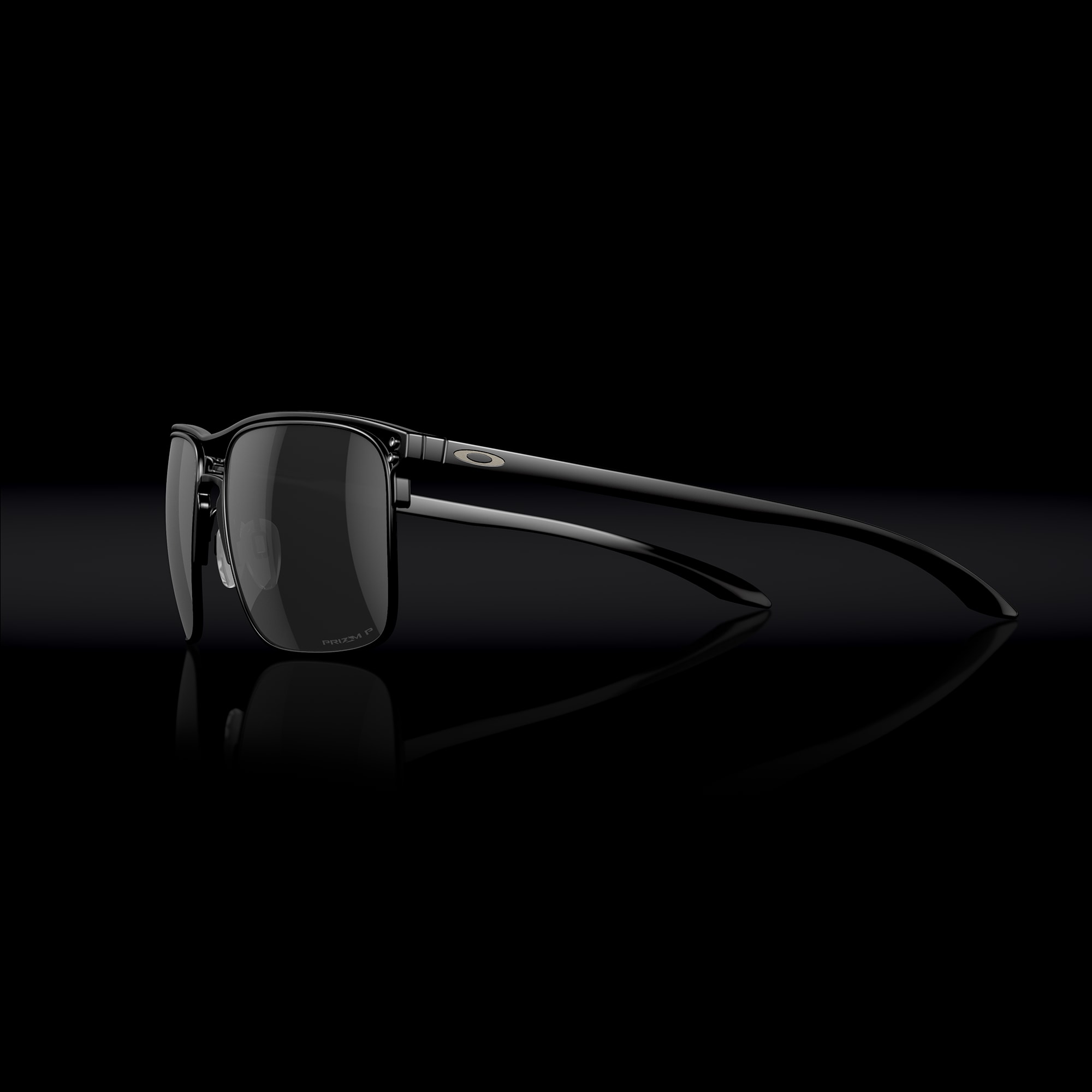 Holbrook™ TI Prizm Black Polarized Lenses, Satin Black Frame Sunglasses ...