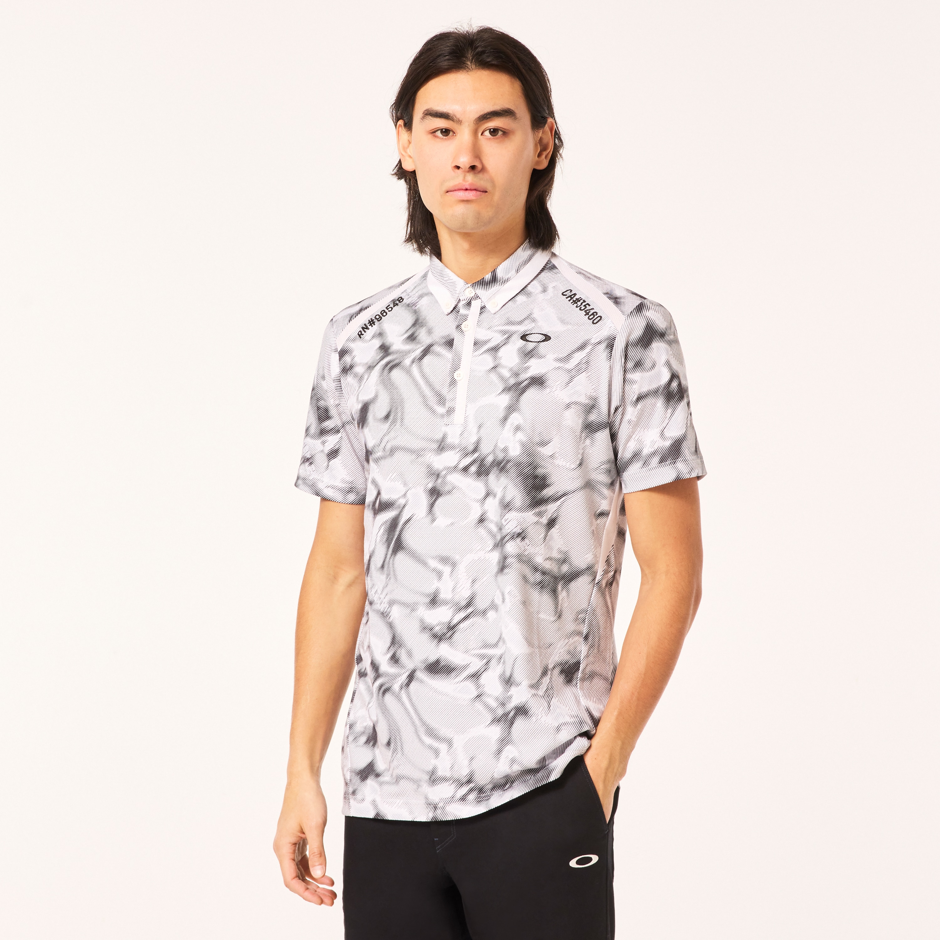 Oakley Oakley Diagonal Graphic Shirt - White Print | Oakley® 日本