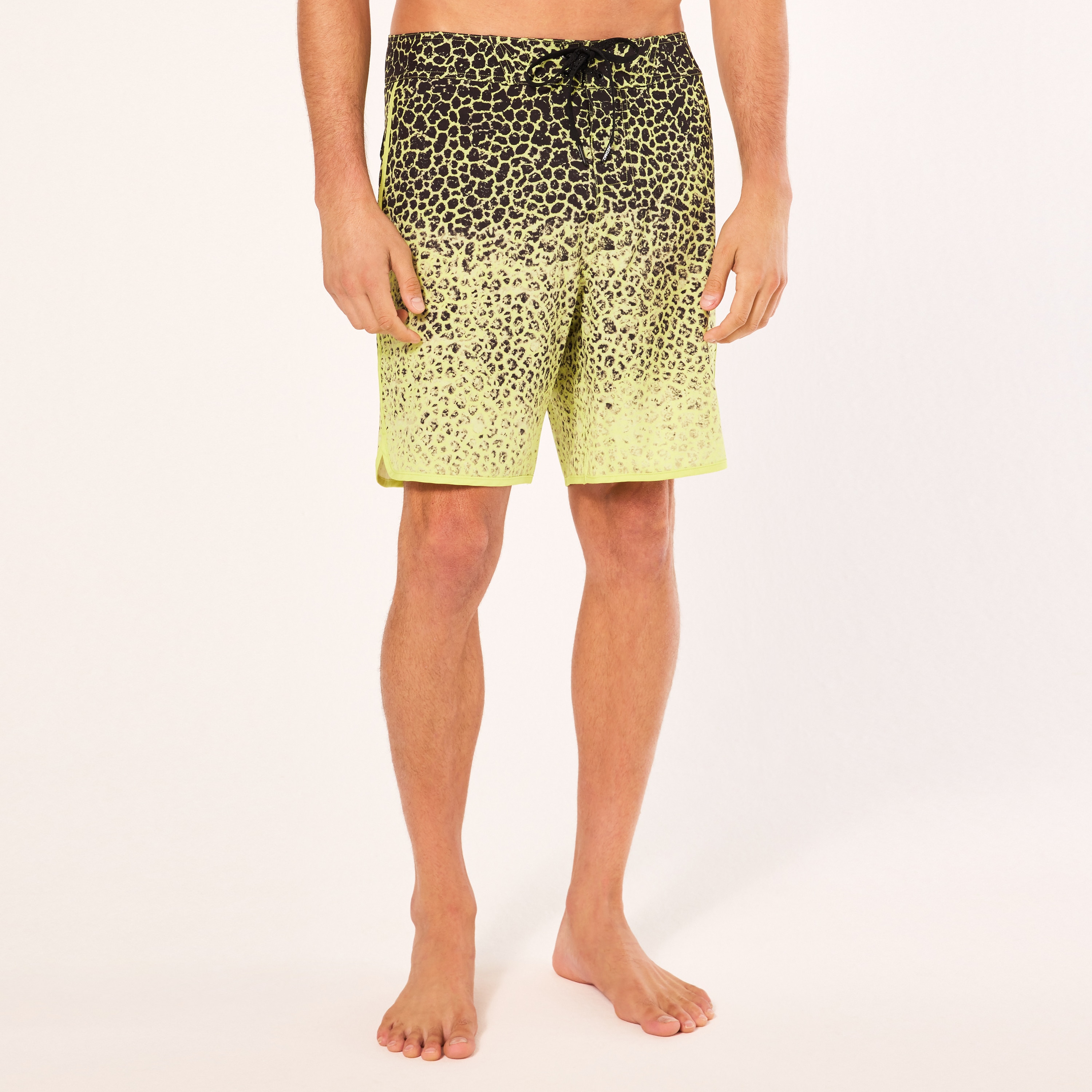 Oakley Session Rc 19" Boardshort - Gradient Crackle Black/Yellow | Oakley® AU