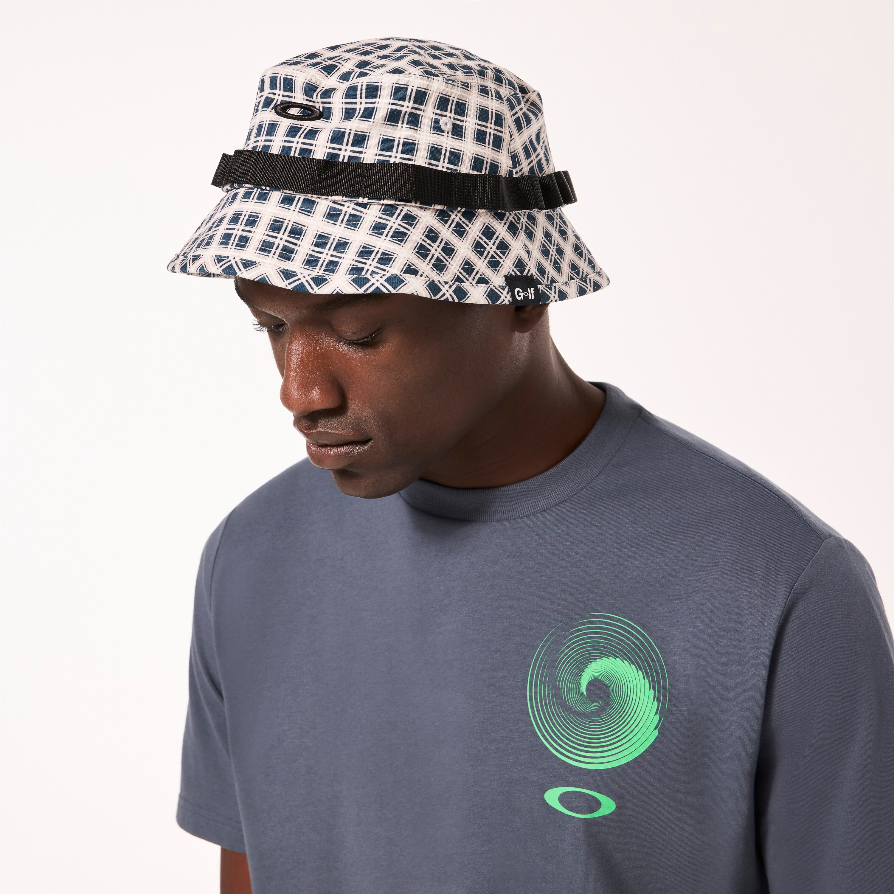 Oakley Graphic Bucket Hat - Oil Blue Check | Oakley® 日本