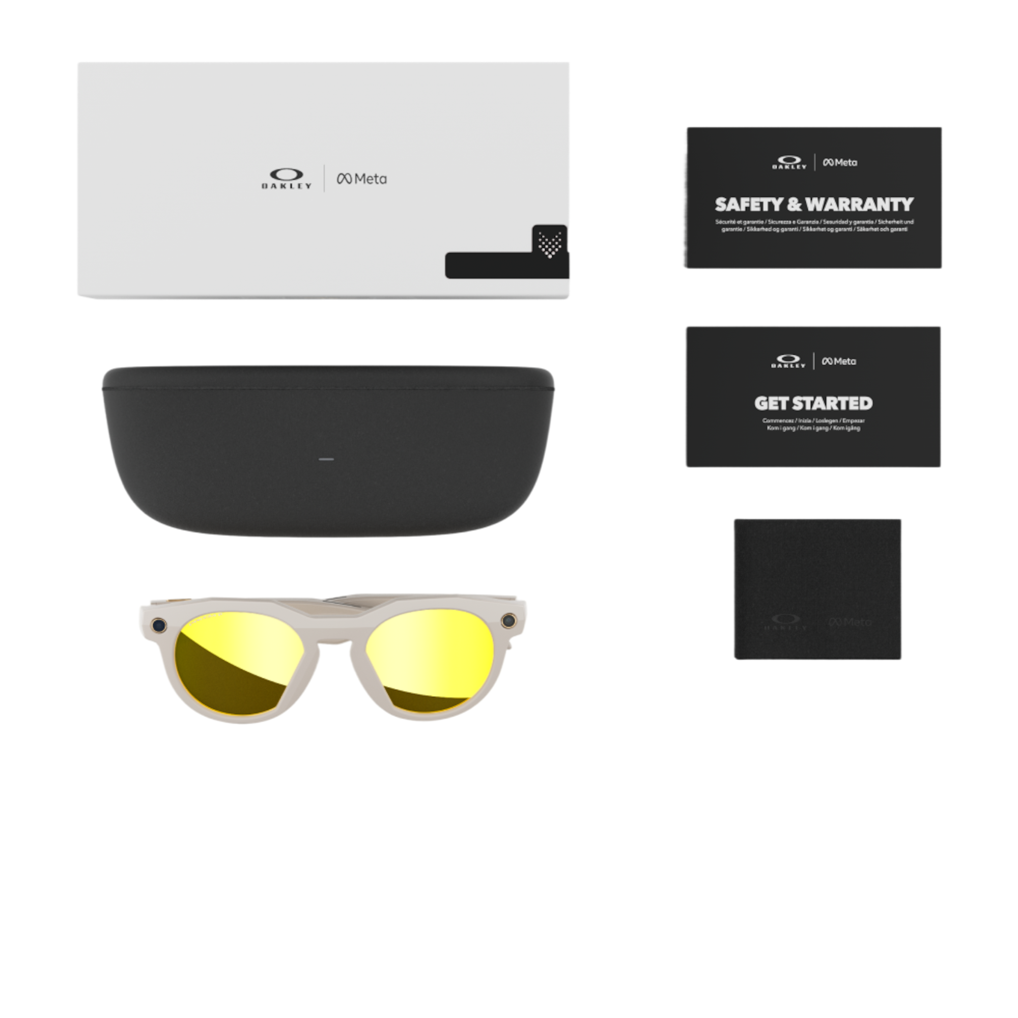 Oakley Meta HSTN Limited Edition Prizm 24K Polarized Lenses, Warm Grey Frame Sunglasses | Oakley® US
