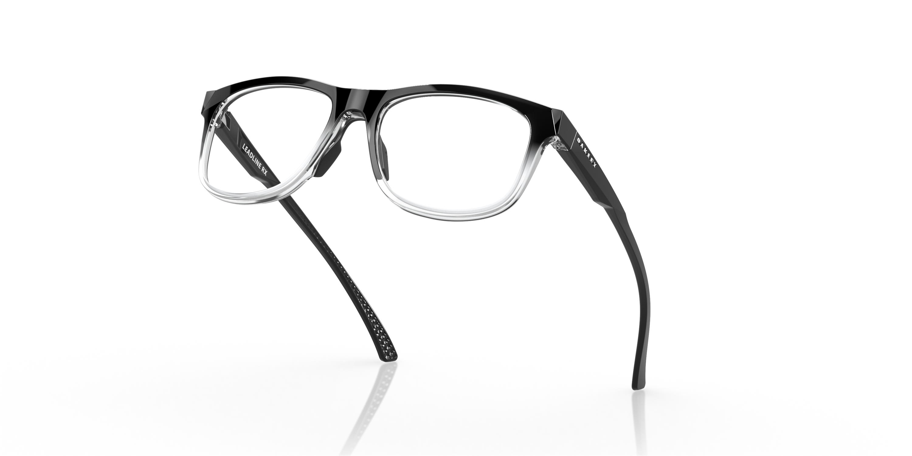 Leadline Polished Black Fade Eyeglasses | Oakley® US