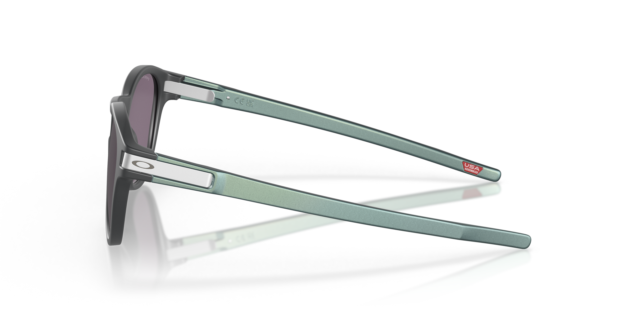 Oakley Latch™ Sunglasses with Matte Carbon Frame and Prizm Grey Lenses ...
