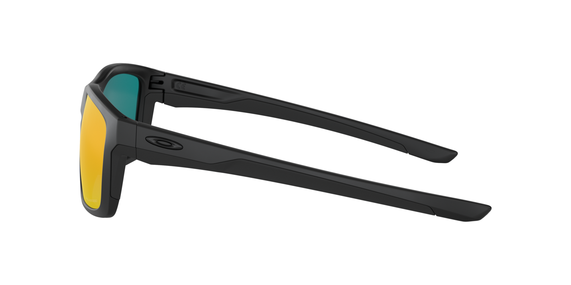 Mainlink™ Ruby Iridium Polarized Lenses, Matte Black Frame Sunglasses ...