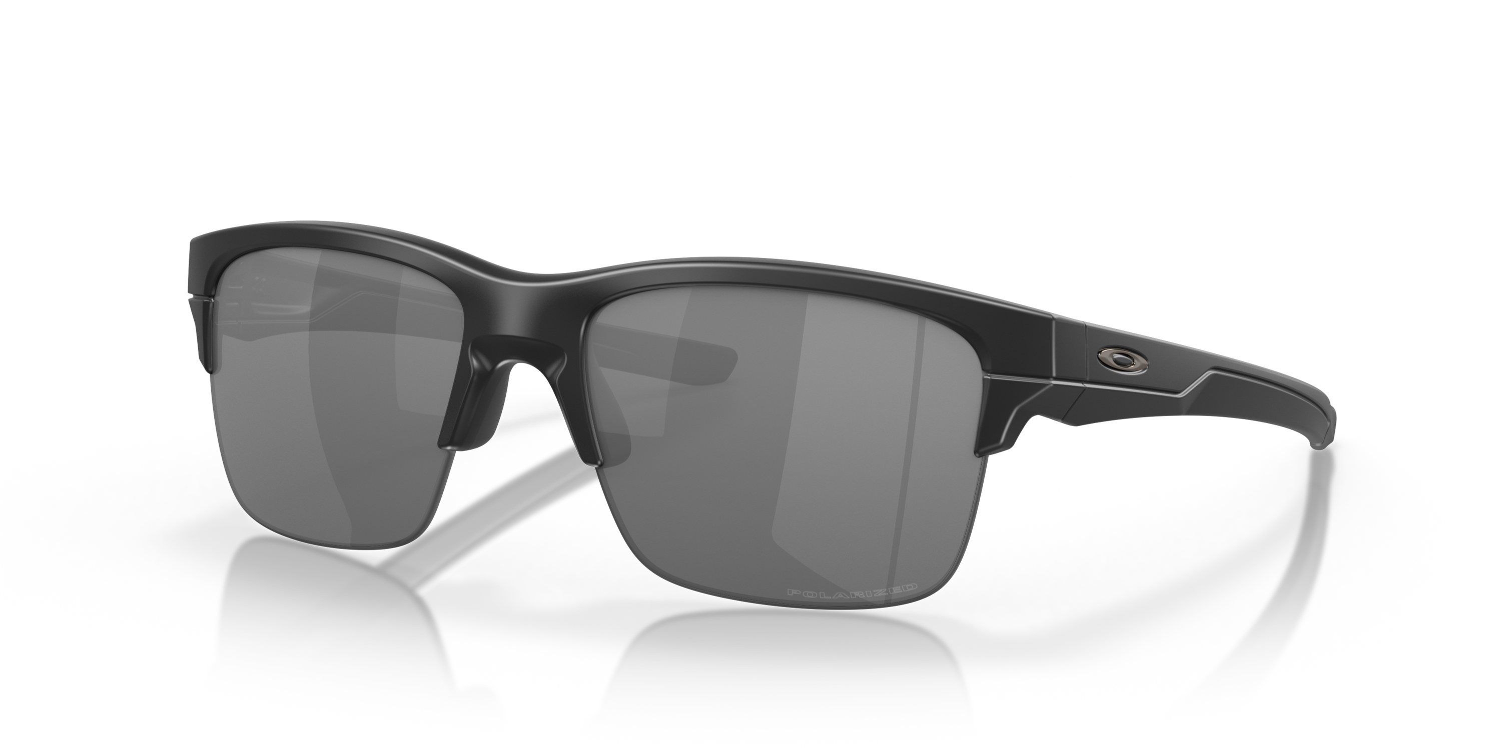 Thinlink Black Iridium Polarized Lenses, Matte Black Frame Sunglasses ...