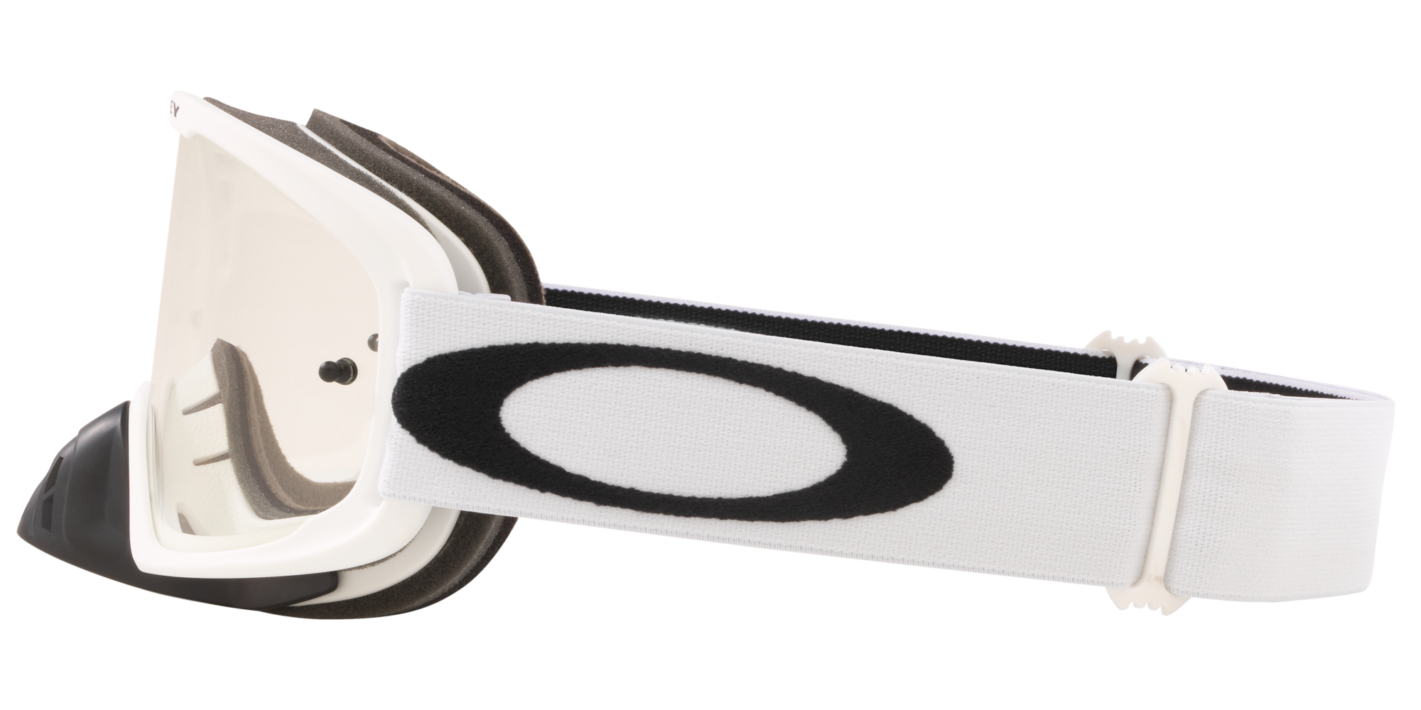 Oakley O-Frame® 2.0 PRO MX Goggles - Matte White - Clear - OO7115-02 ...