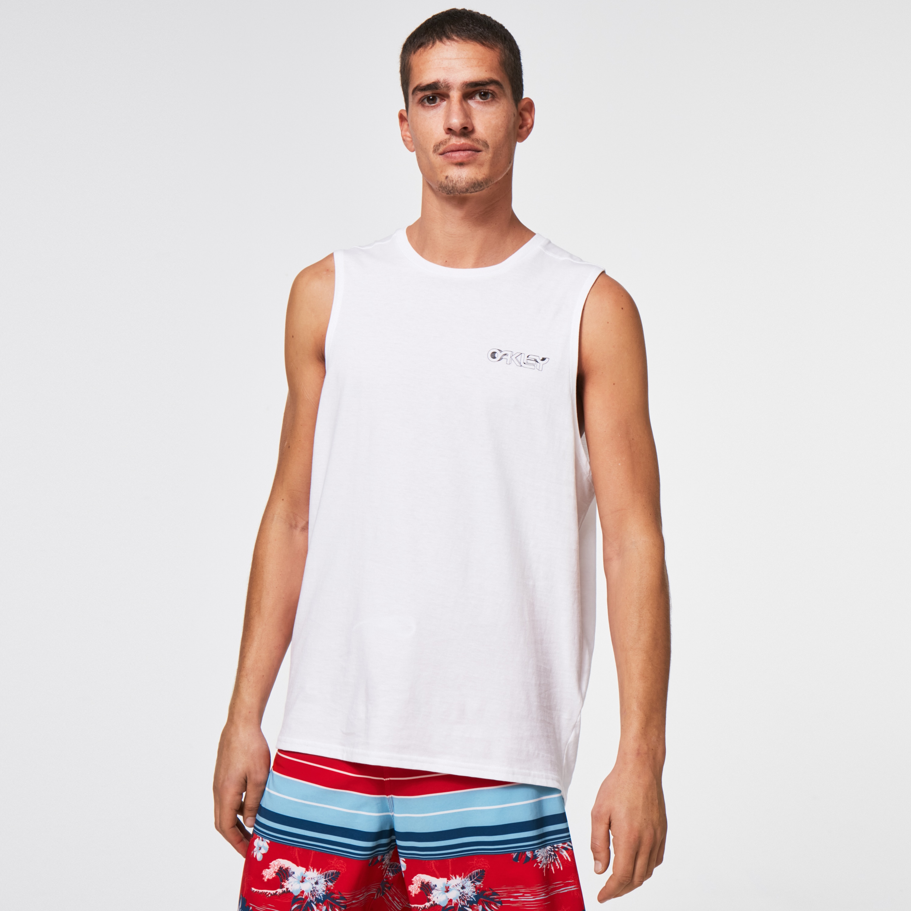 Oakley Interstellar Great Wave Tank Top - White | Oakley® US